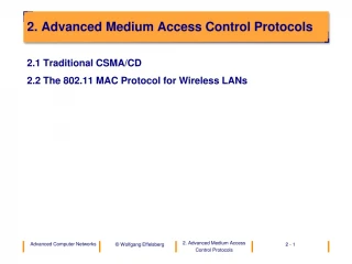 PPT - Wireless Medium Access Control Protocols PowerPoint Presentation ...