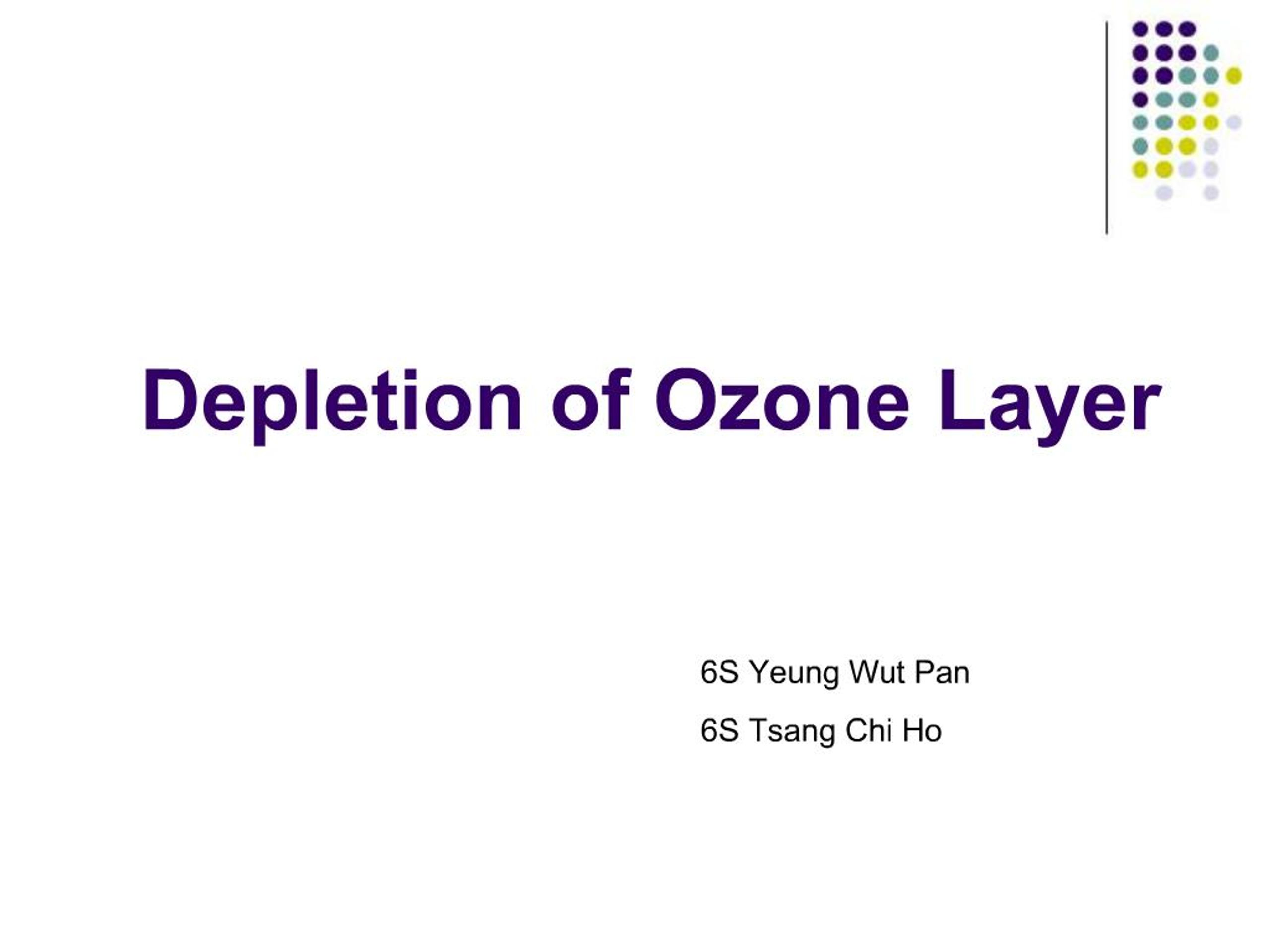 PPT - Ozone Layer Depletion: Causes, Effects & Solutions PowerPoint ...