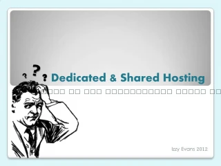 PPT - An Introduction to Web Hosting PowerPoint Presentation, free ...