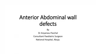 PPT - ABDOMINAL WALL DEFECTS PowerPoint Presentation, free download ...