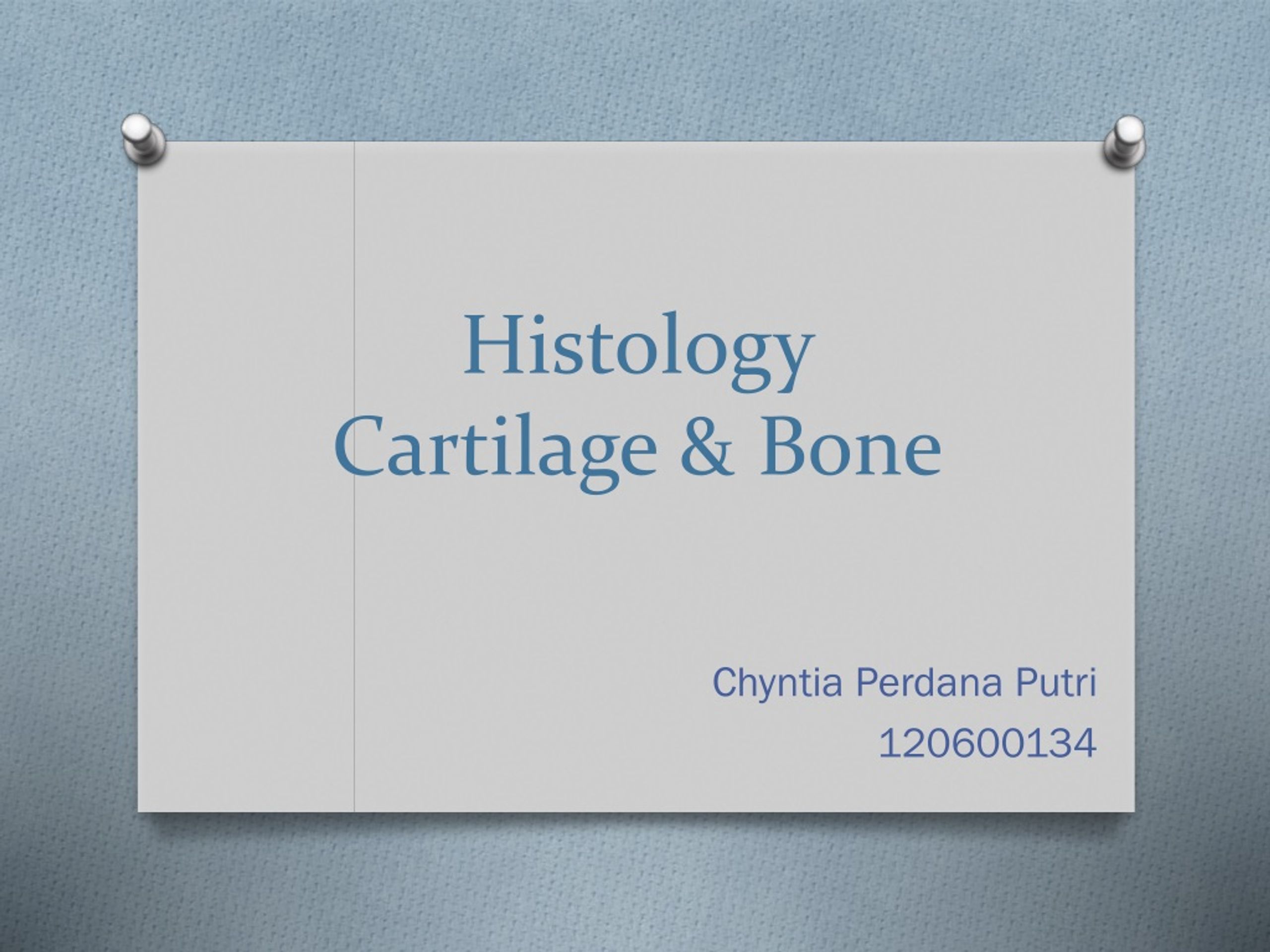 PPT - Histology Cartilage & Bone PowerPoint Presentation, free download ...