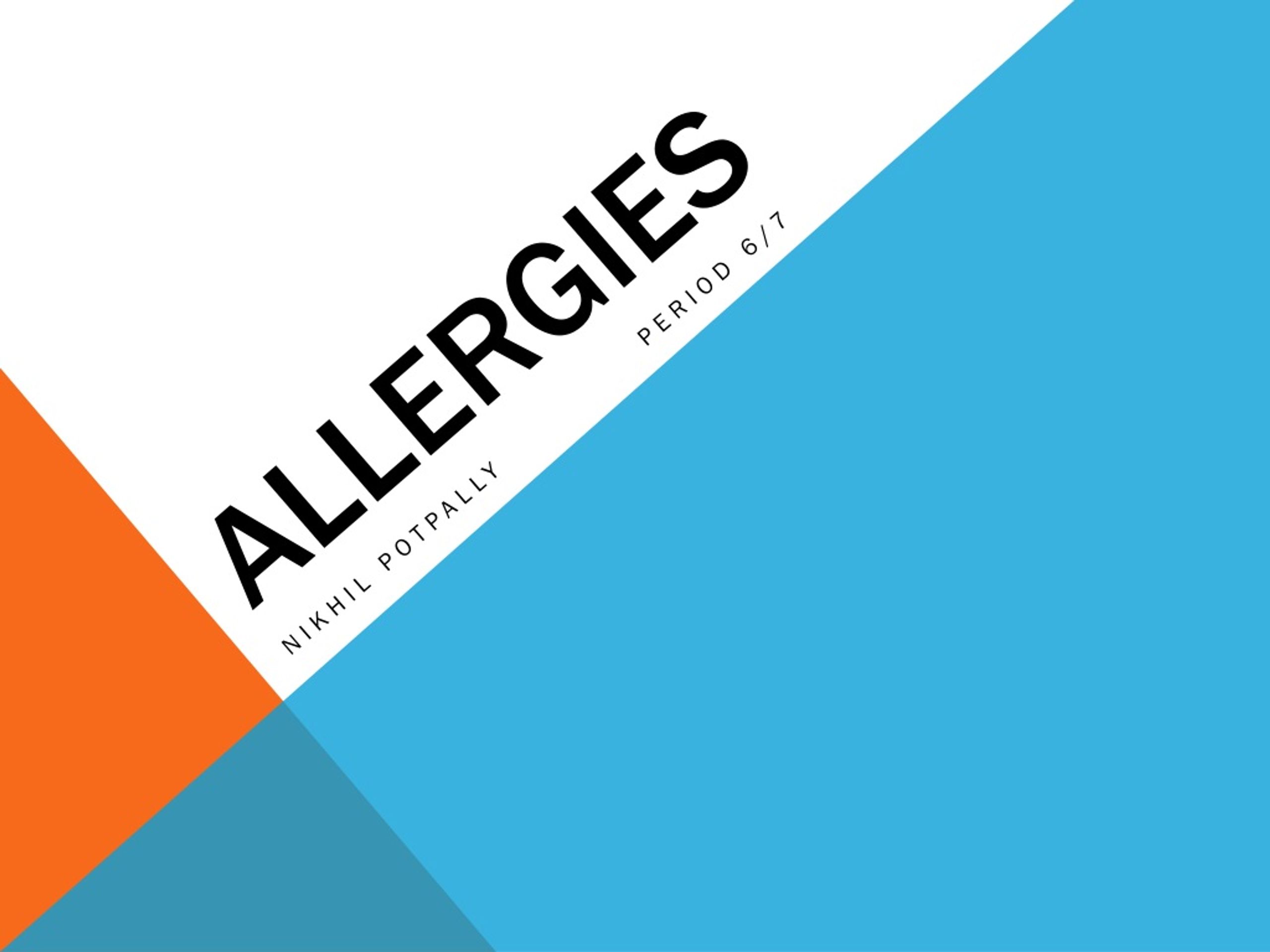 PPT - Allergies PowerPoint Presentation, free download - ID:1181465