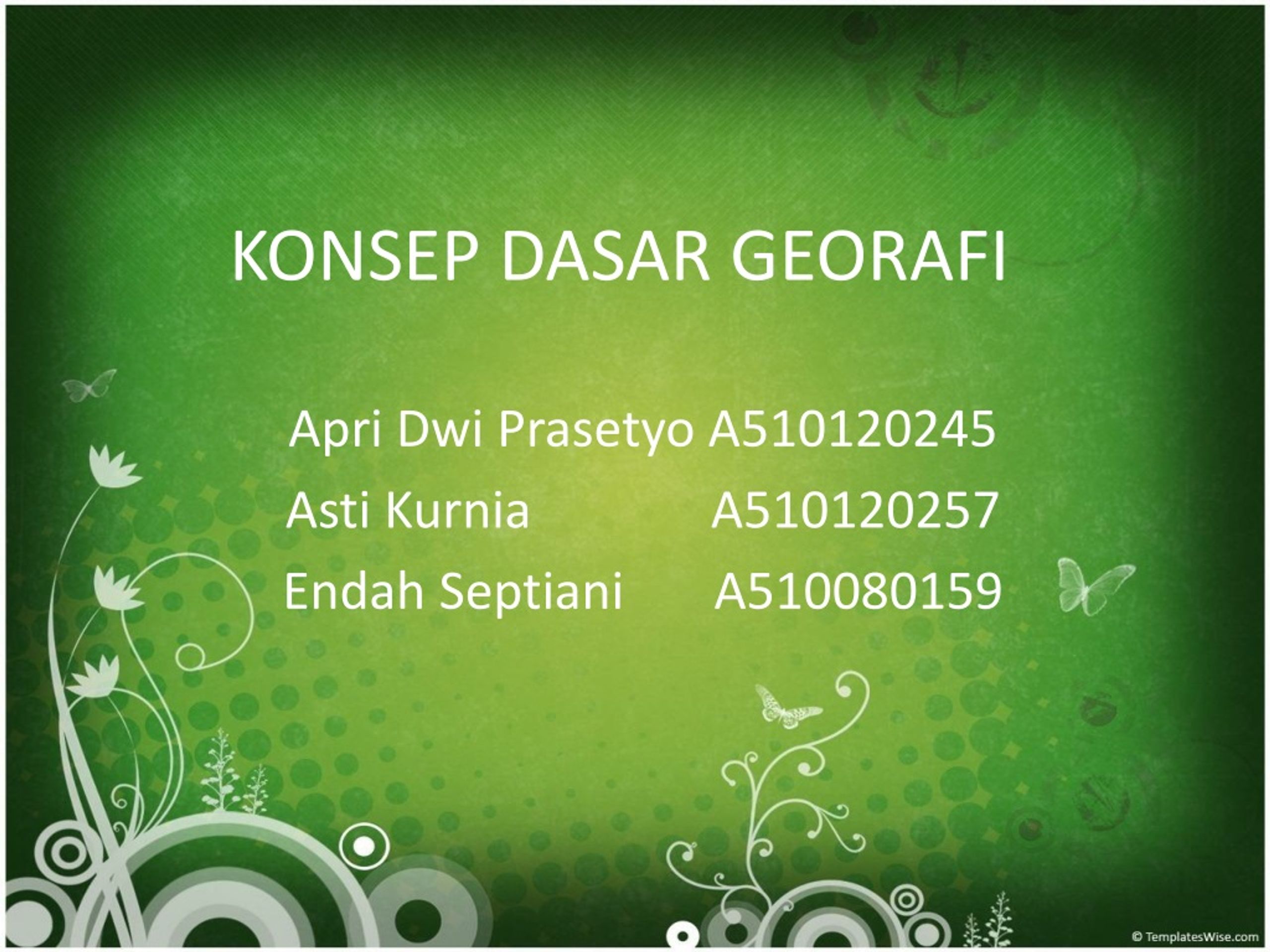PPT - KD IPS - Konsep dasar geografi power point PowerPoint ...
