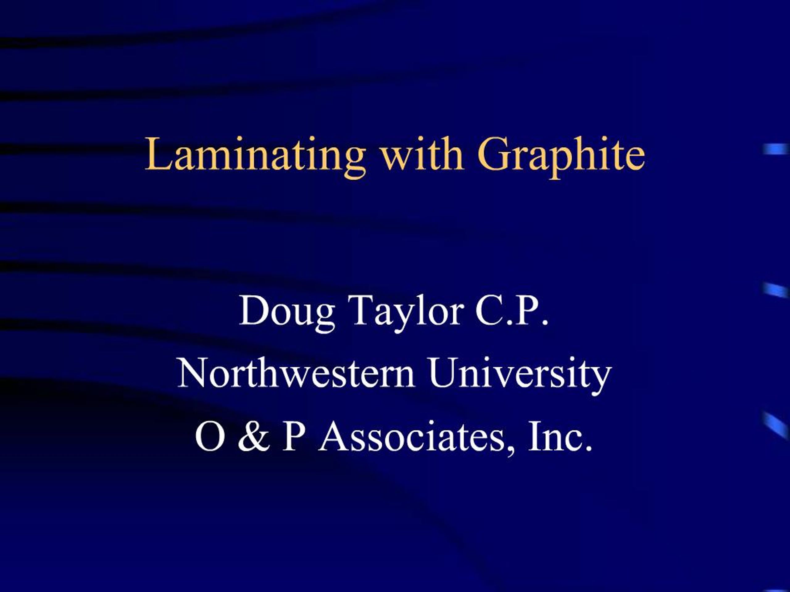 PPT - Laminating with Graphite PowerPoint Presentation, free download ...