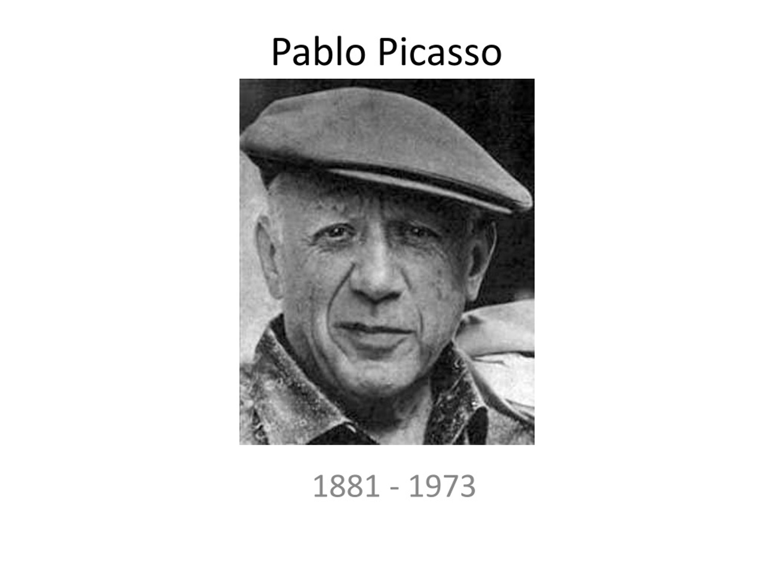 PPT - Exploring Picasso: The Life and Art of a 20th Century Master ...