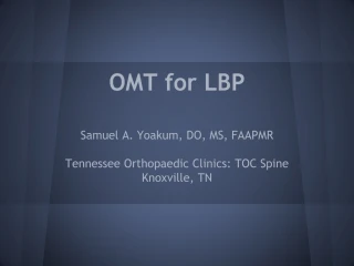 PPT - Pediatric OMT PowerPoint Presentation, free download - ID:262088
