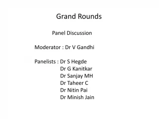 PPT - Nursing Grand Rounds PowerPoint Presentation, free download - ID ...