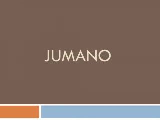PPT - JUMANO TRIBE PowerPoint Presentation, free download - ID:6366146