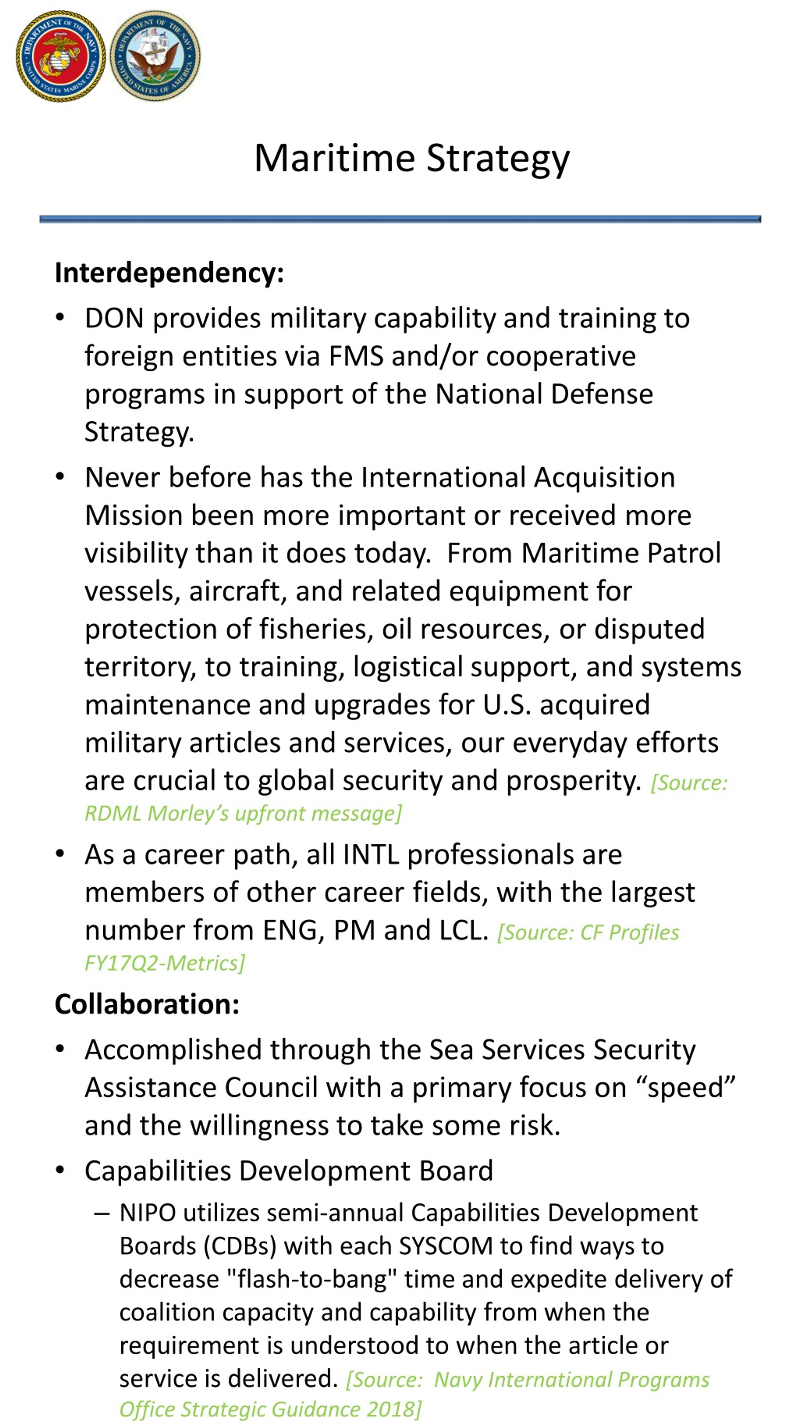 PPT - Maritime Strategy PowerPoint Presentation, free download - ID:1201159