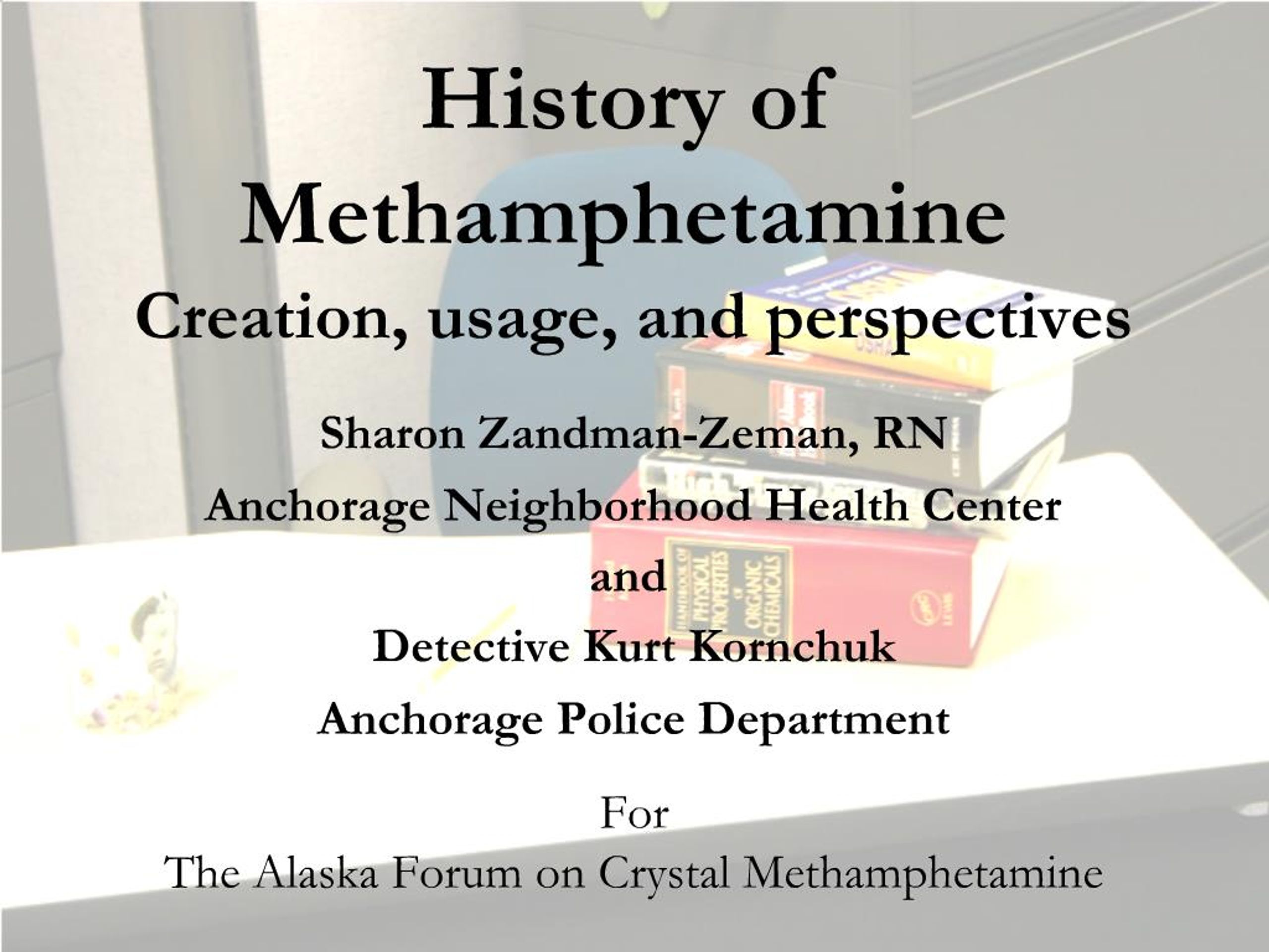 PPT - History of Methamphetamine PowerPoint Presentation, free download ...