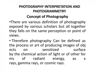 PPT - Aerial Photography and Photogrammetry PowerPoint Presentation ...