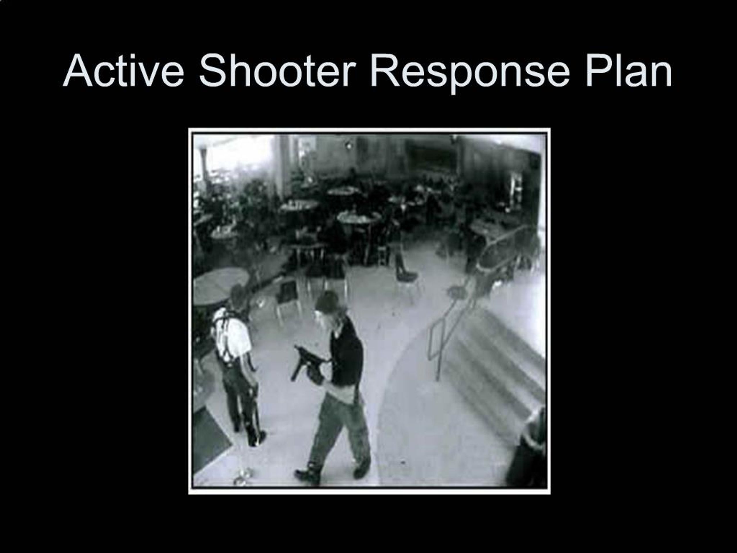 PPT - Active Shooter Response Plan PowerPoint Presentation, free download - ID:1221608