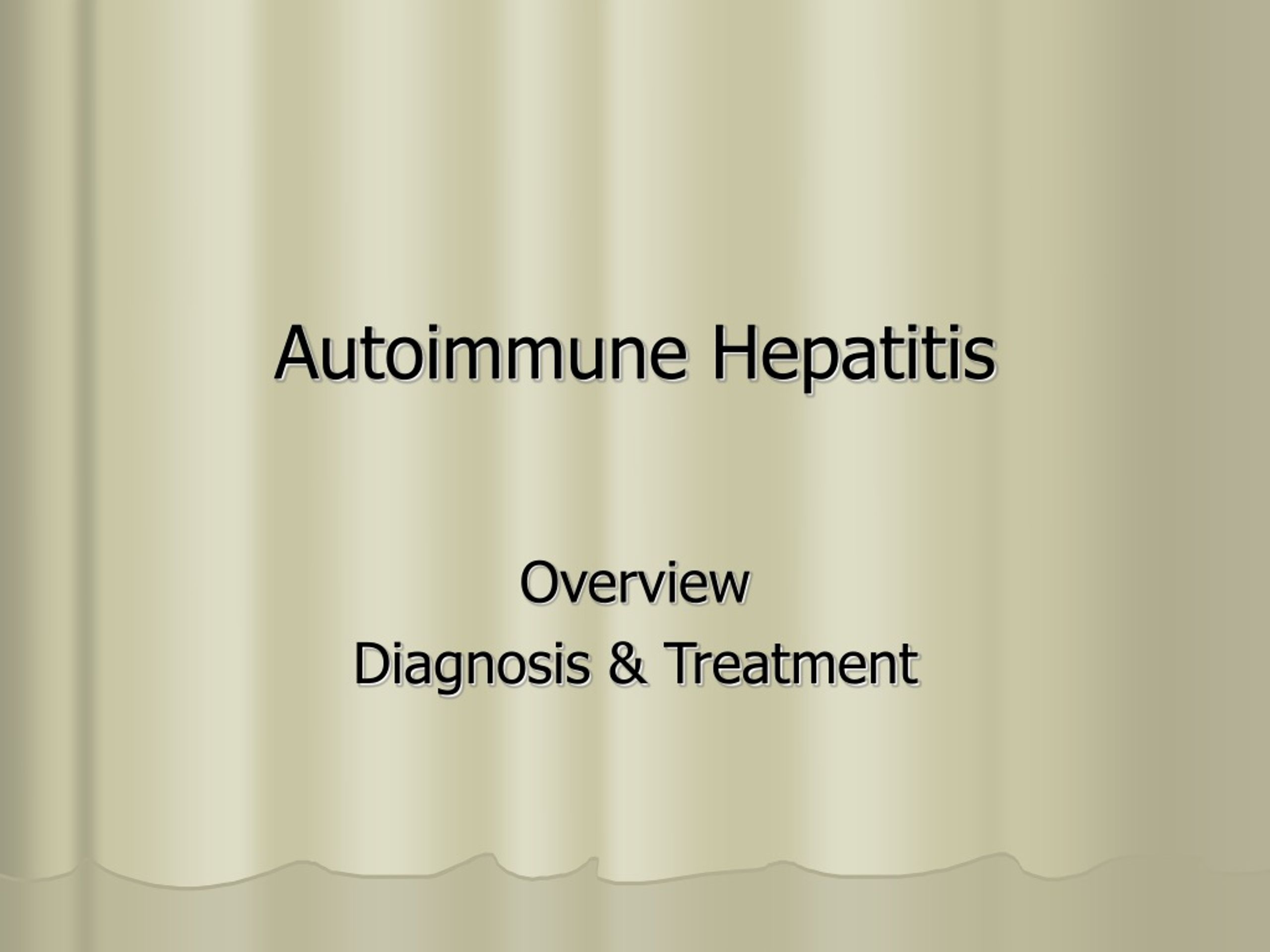 PPT - Autoimmune Hepatitis PowerPoint Presentation, free download - ID ...