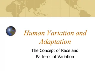 PPT - Human Variation and Adaptation PowerPoint Presentation, free ...