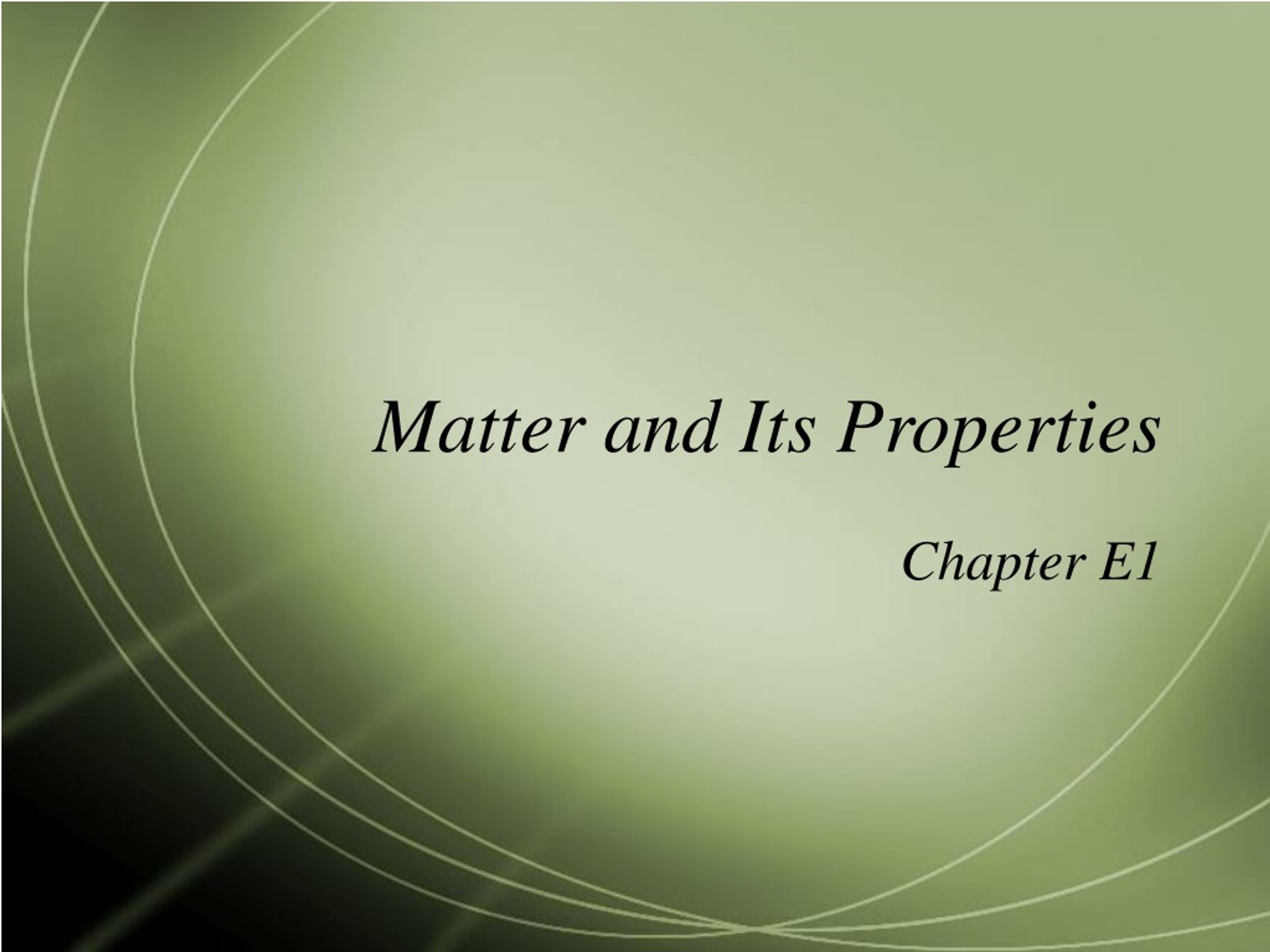 PPT - Matter and Its Properties PowerPoint Presentation, free download ...