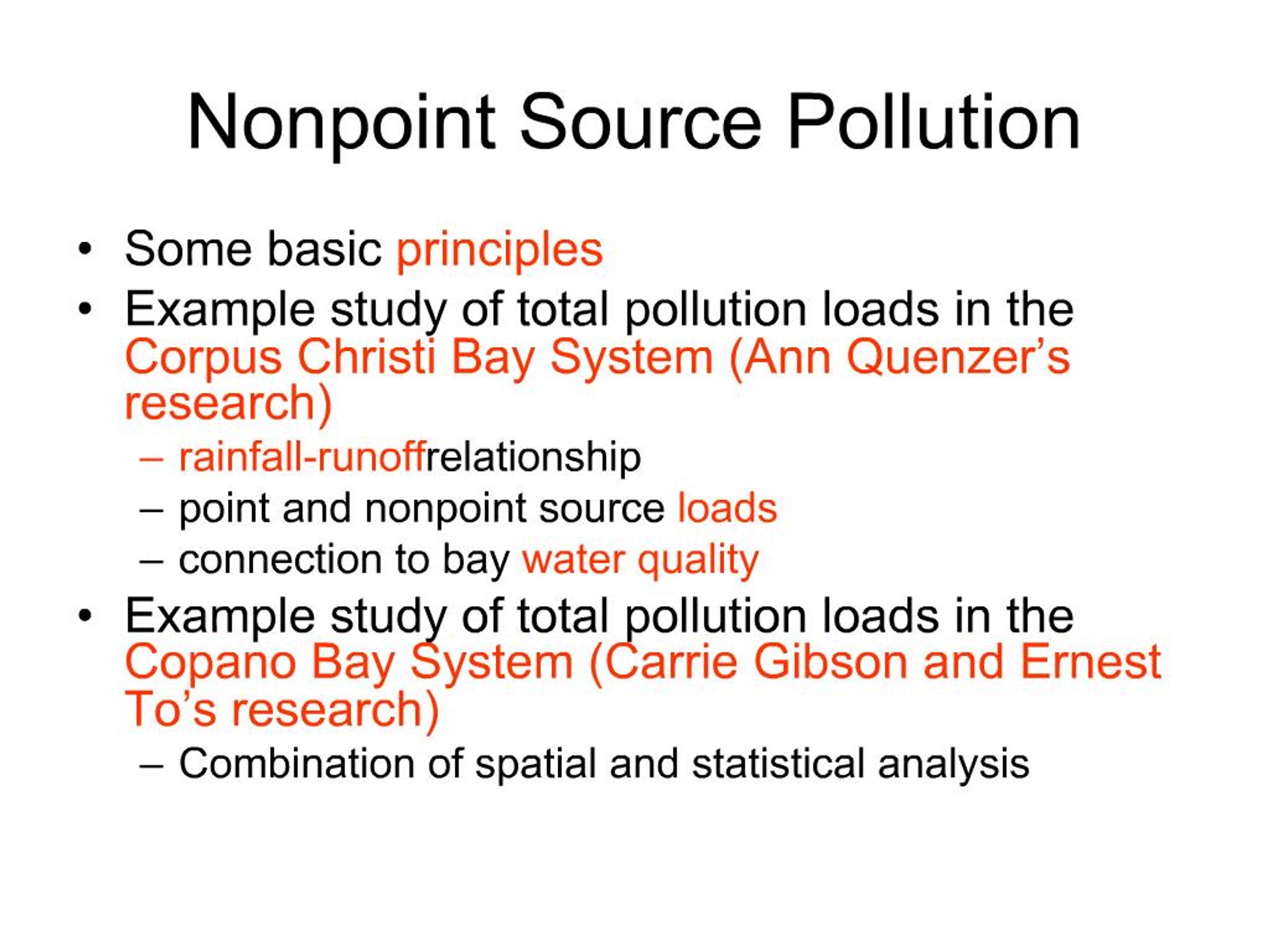 PPT - Nonpoint Source Pollution PowerPoint Presentation, free download ...