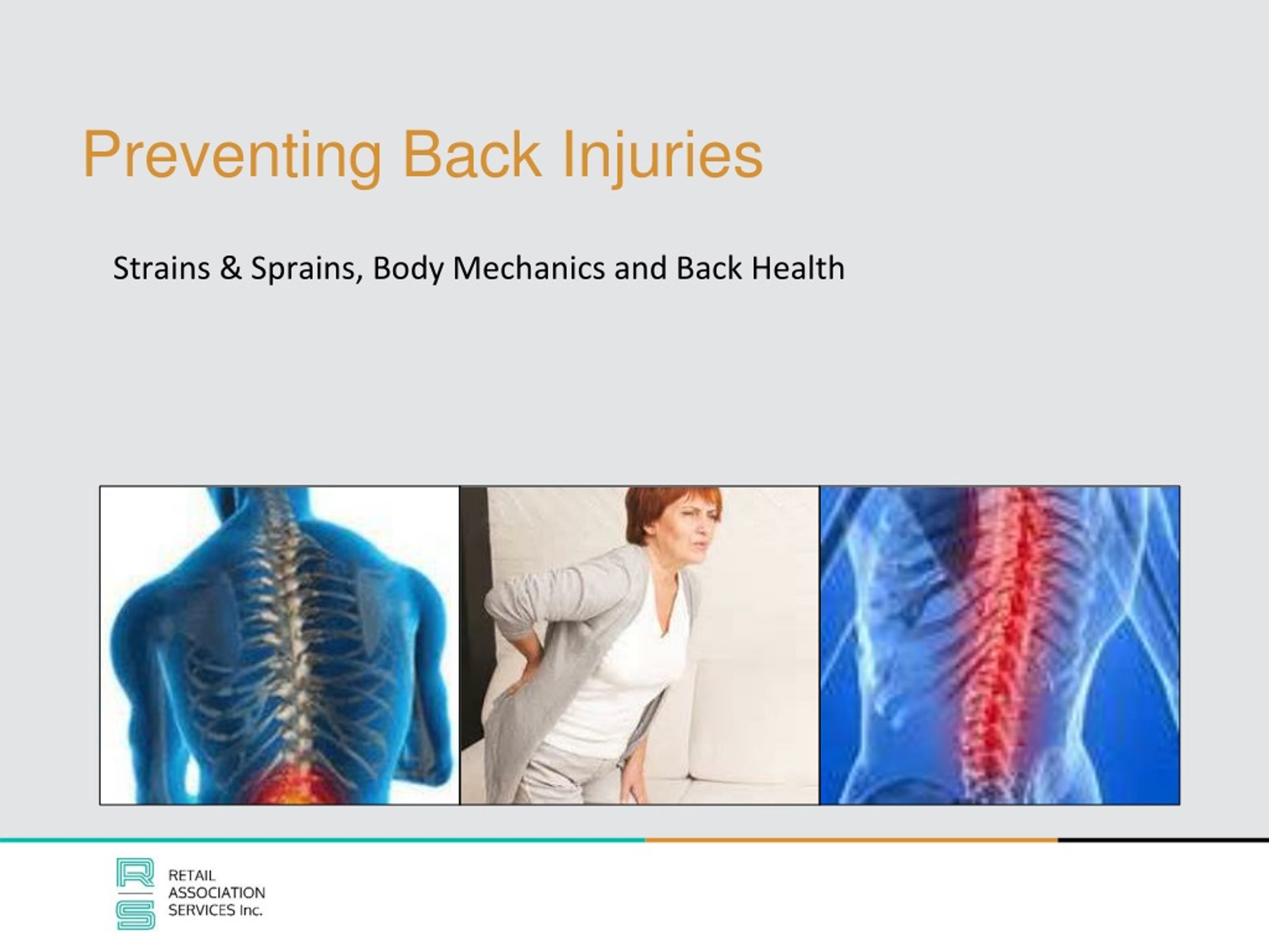 PPT - Preventing Back Injuries PowerPoint Presentation, free download ...