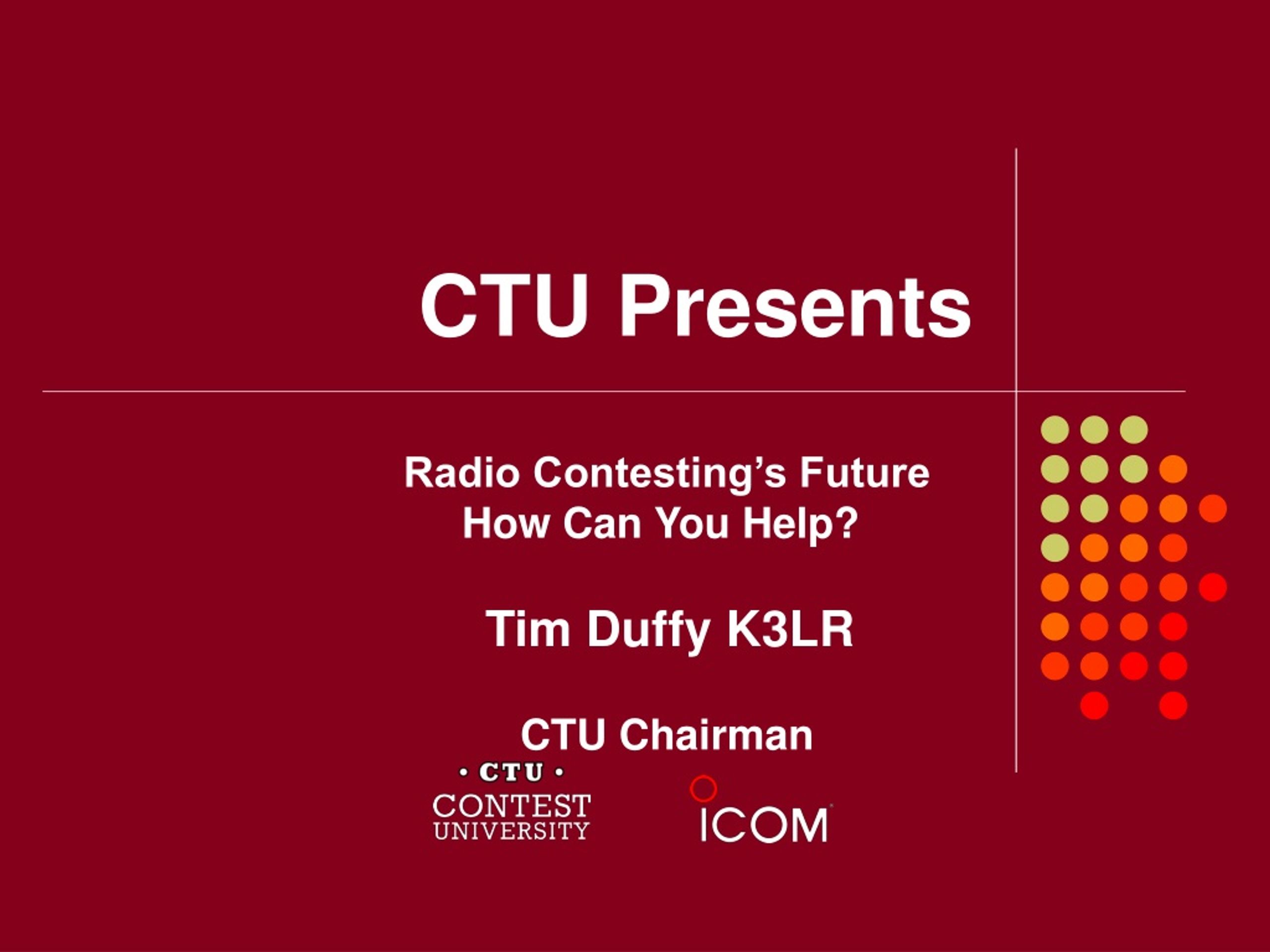 PPT - CTU Presents PowerPoint Presentation, free download - ID:1251104