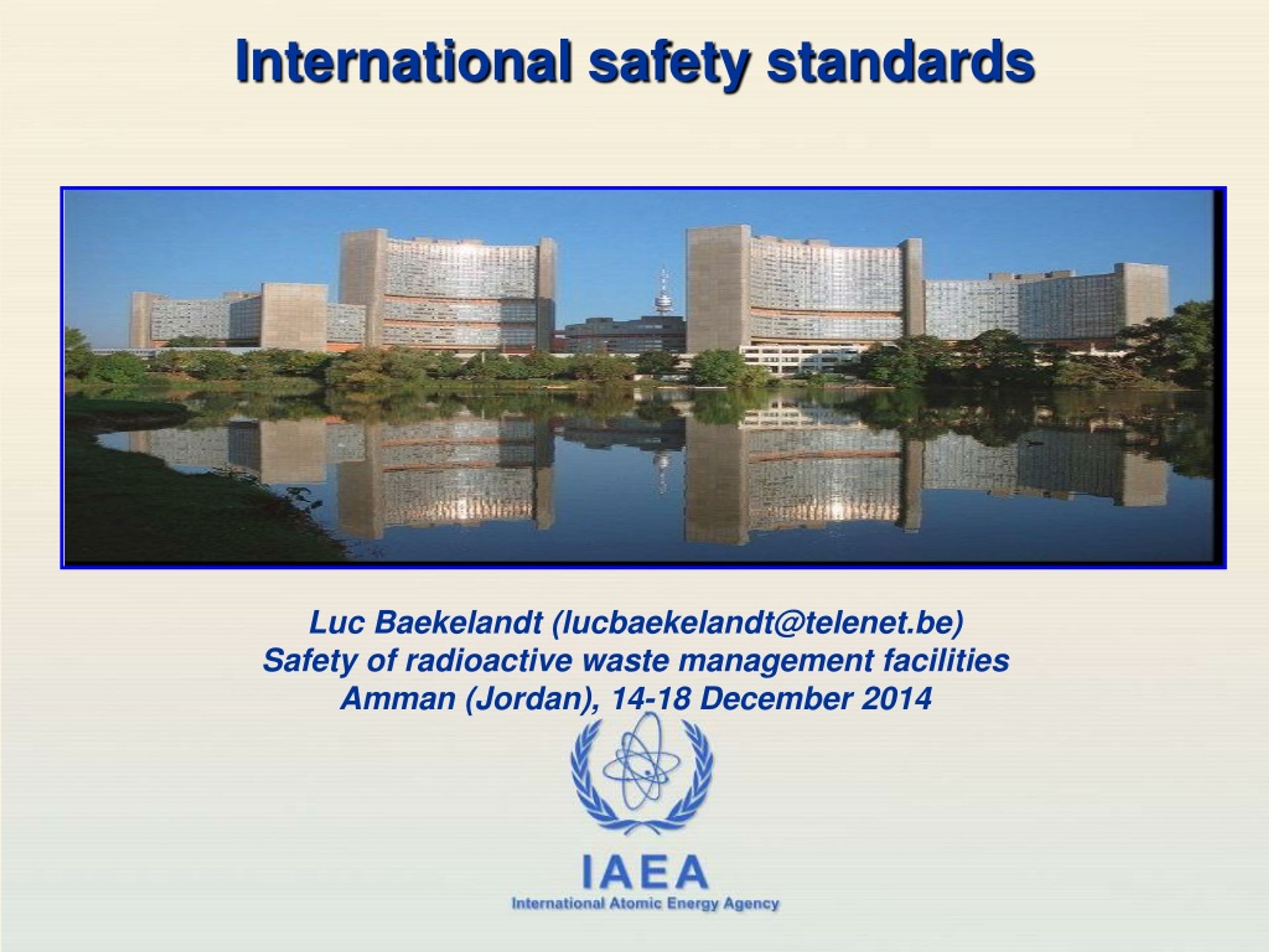 PPT - International safety standards PowerPoint Presentation, free download - ID:1253030
