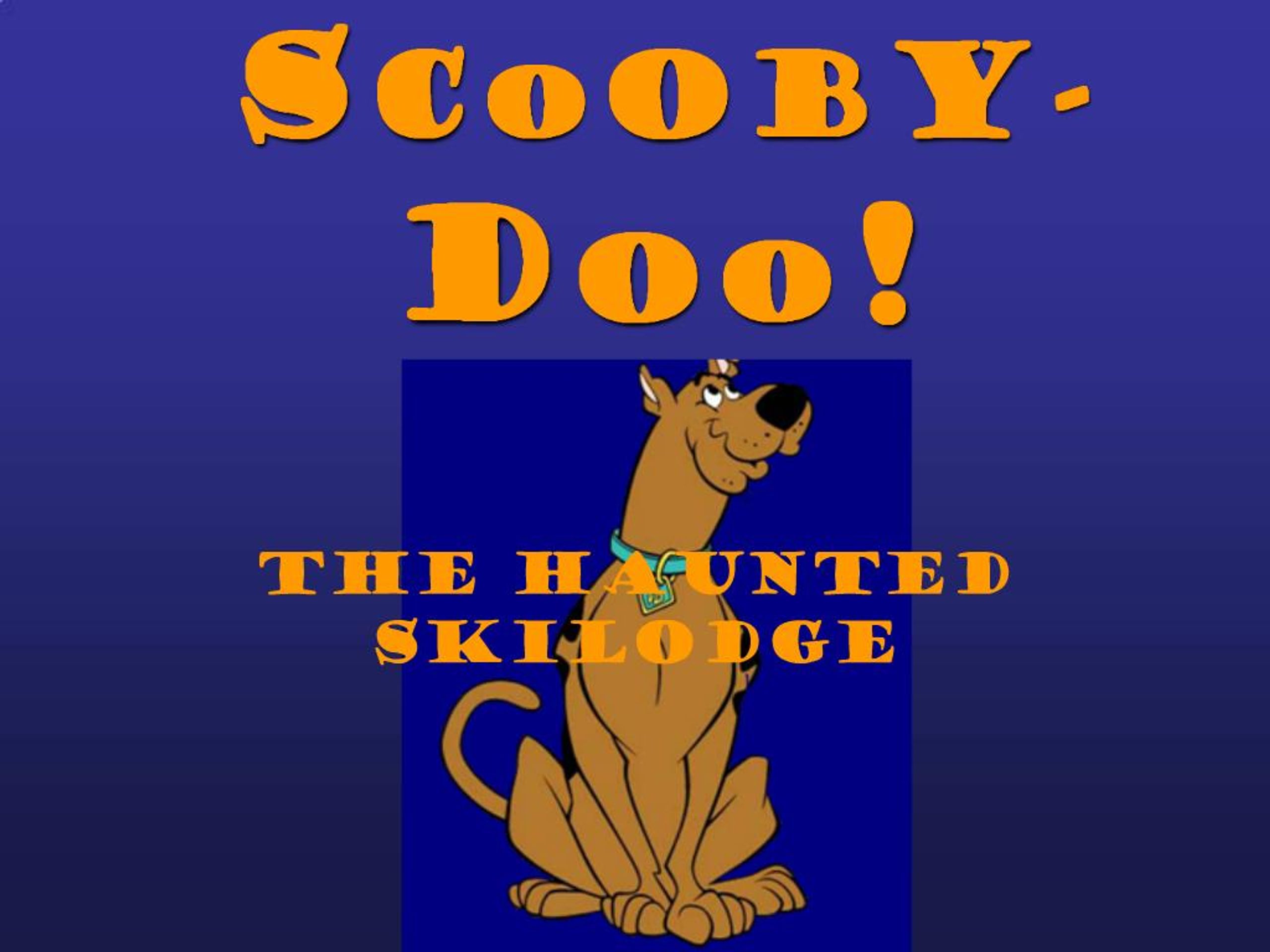 PPT - SCOOBY-DOO PowerPoint Presentation, free download - ID:1253601