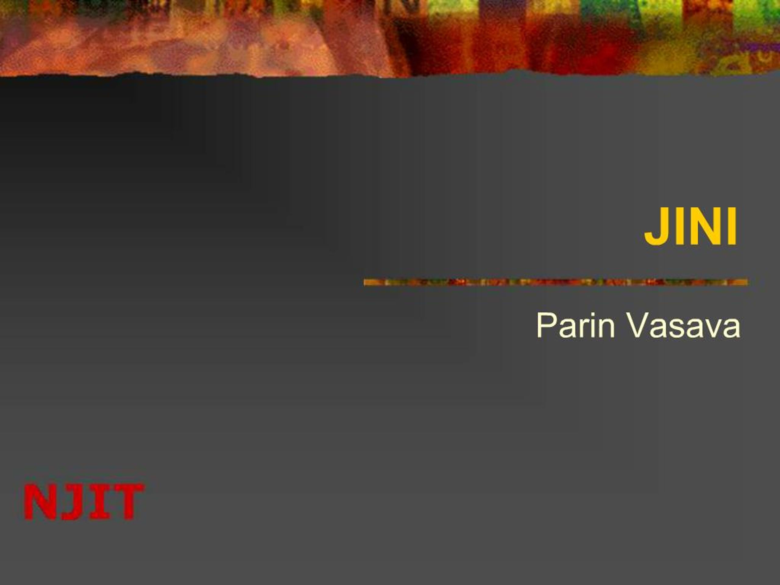 PPT - JINI PowerPoint Presentation, free download - ID:1259538