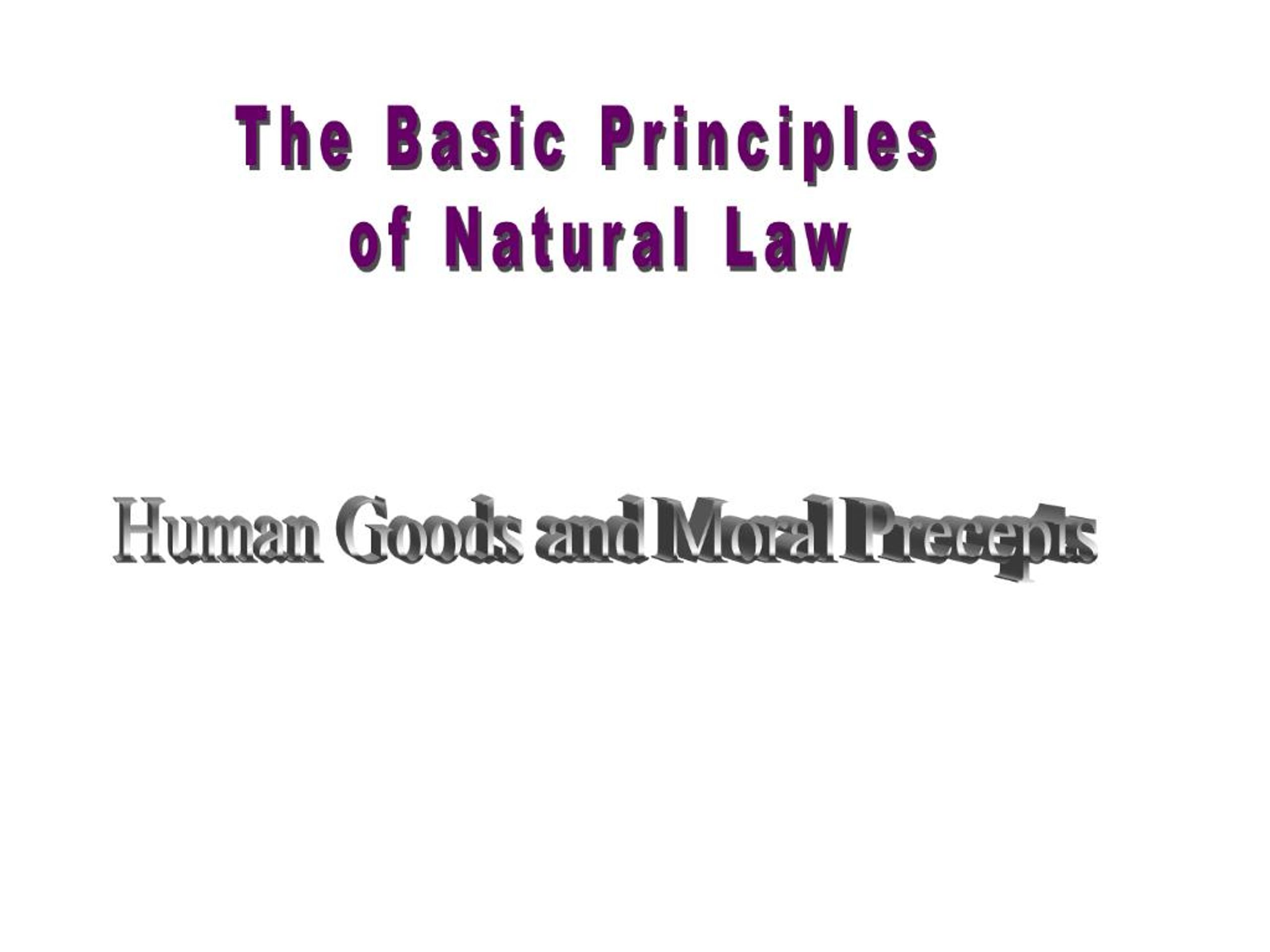 PPT - Principles of Catholic Moral Theology PowerPoint Presentation ...