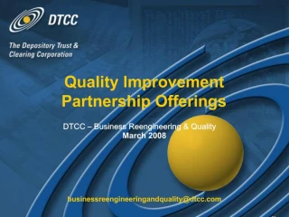 PPT - The Quality Improvement Partnership PowerPoint Presentation, free ...