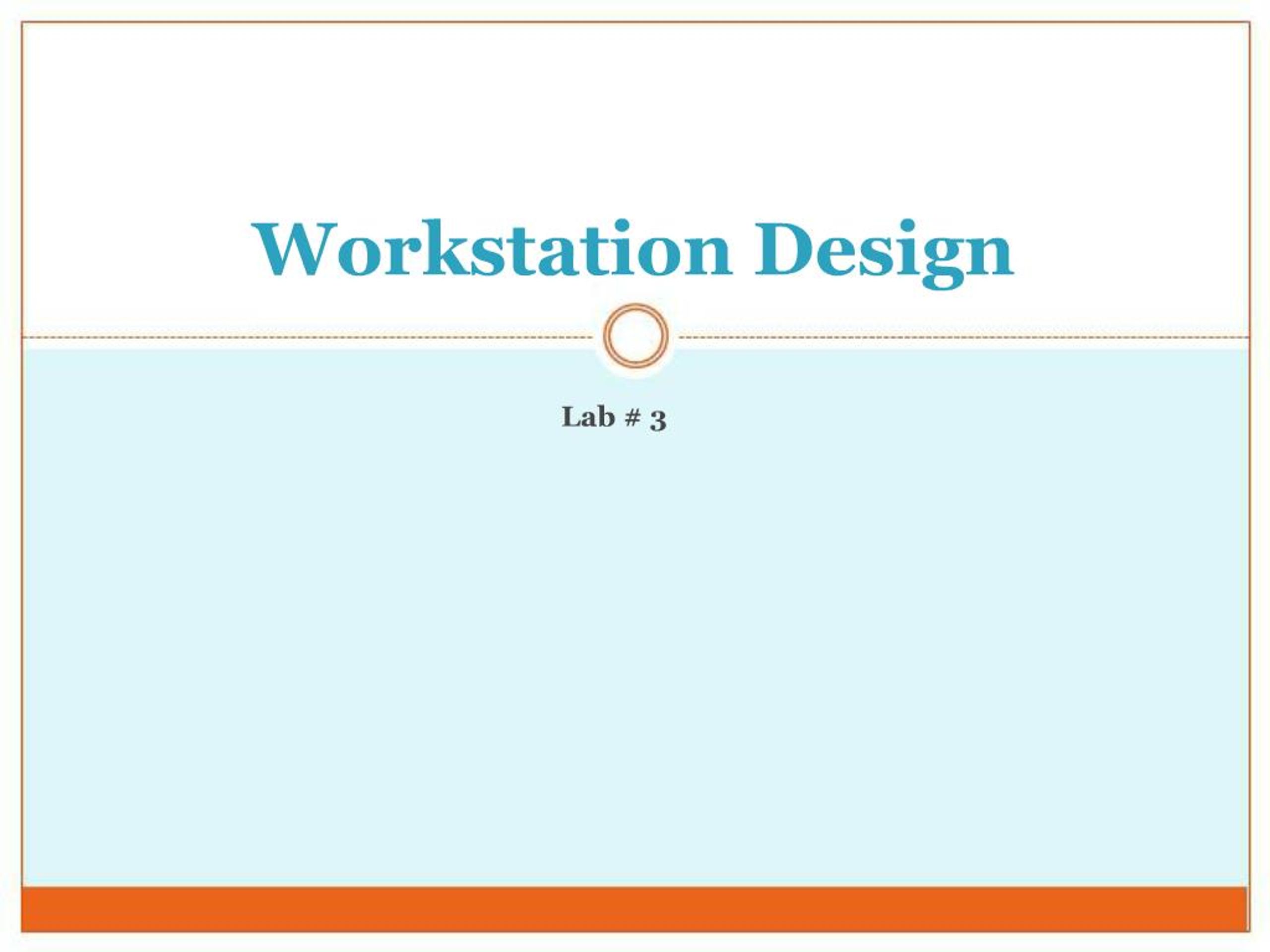 PPT - Workstation Design PowerPoint Presentation, free download - ID ...