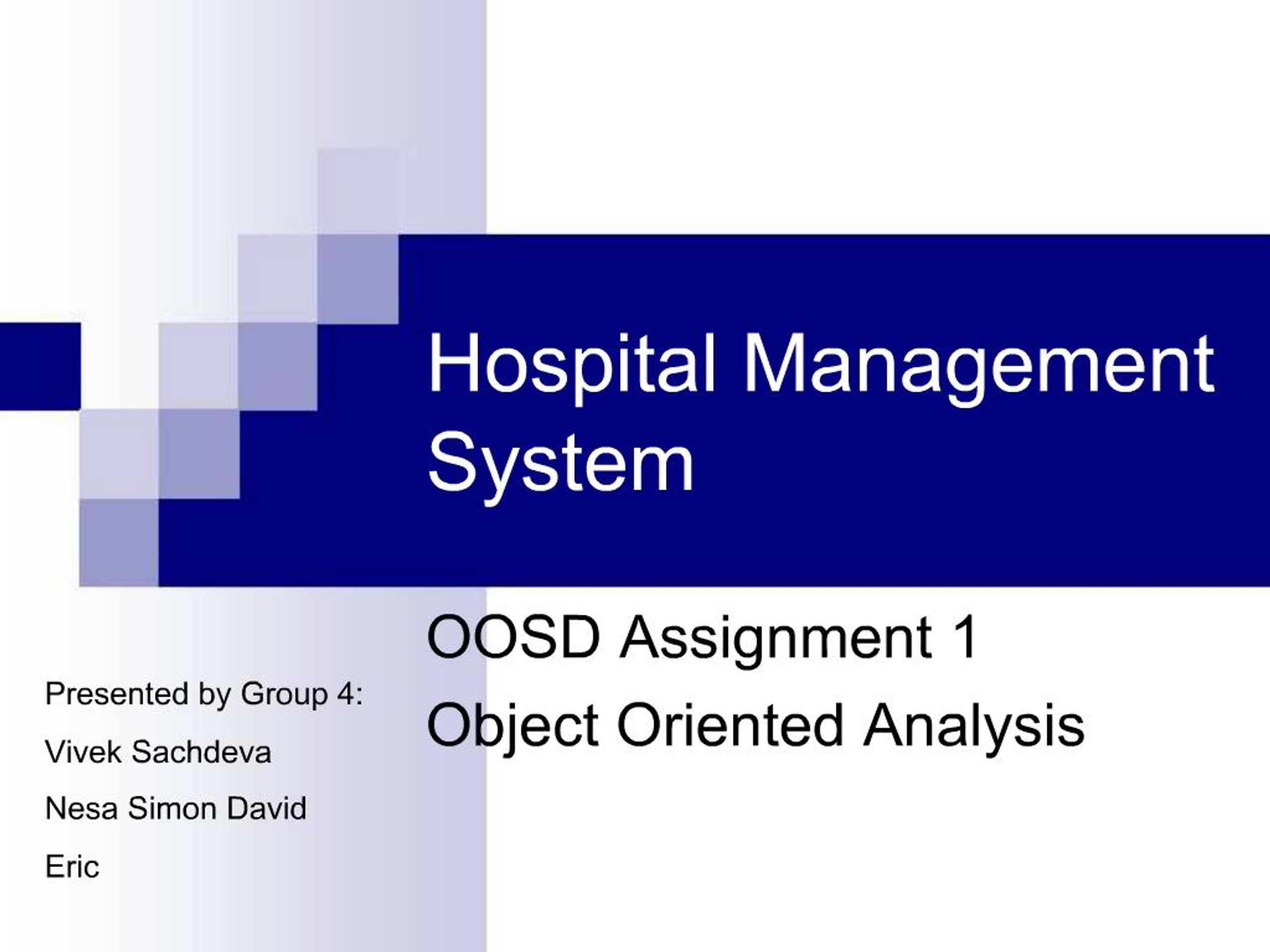 PPT - Hospital Management System PowerPoint Presentation, free download ...