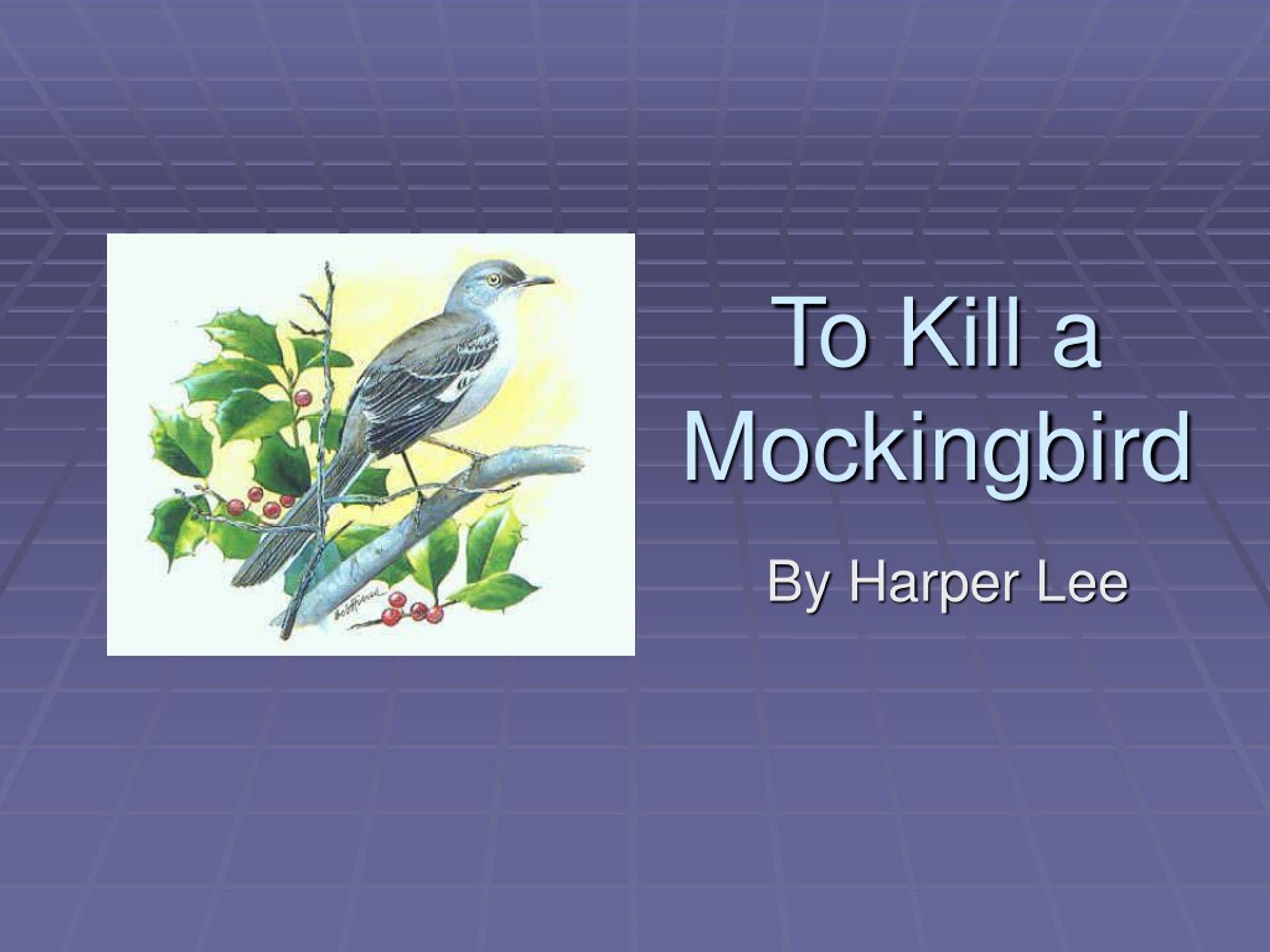 PPT - To Kill a Mockingbird PowerPoint Presentation, free download - ID ...