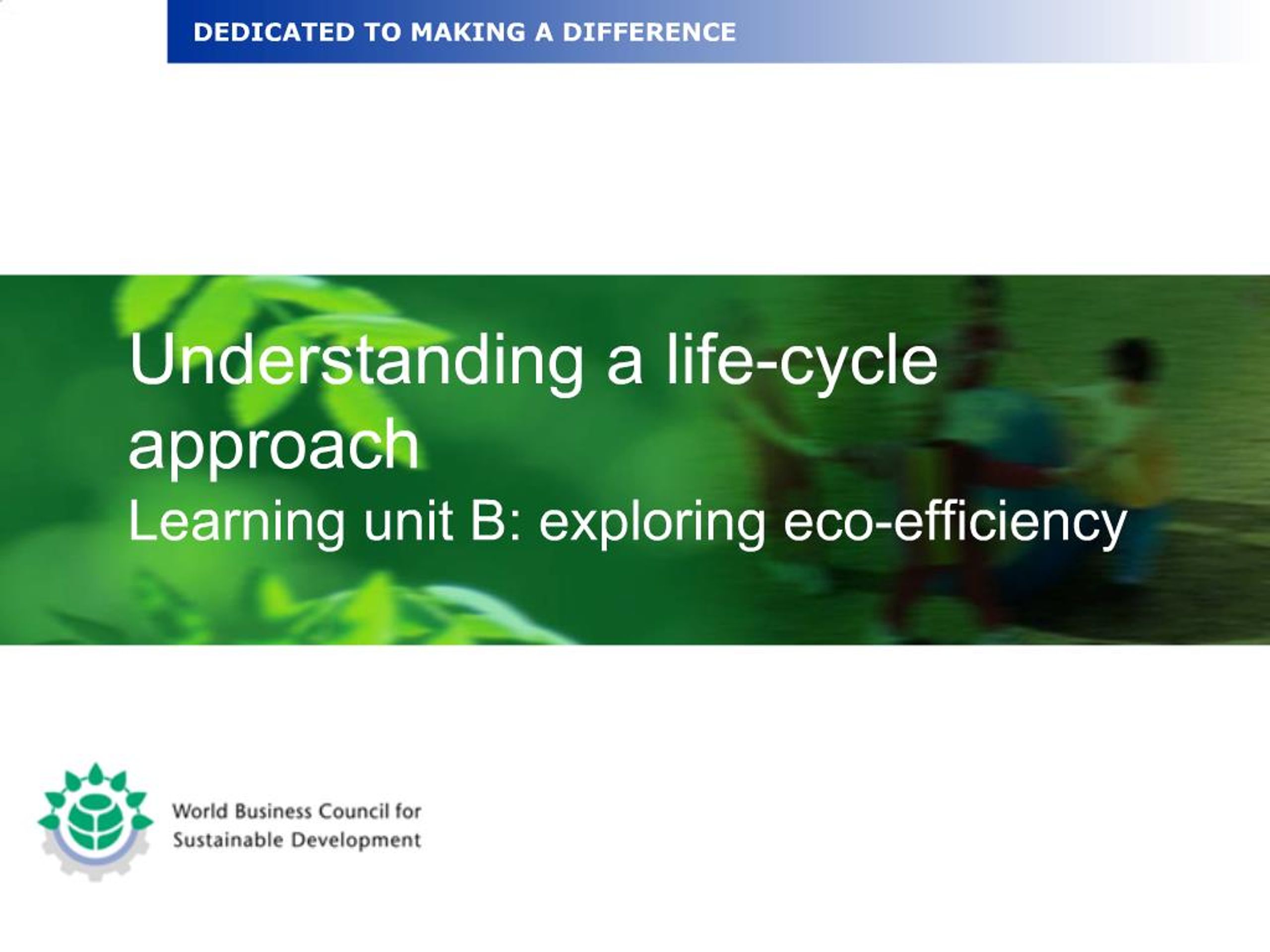 PPT - Understanding a life-cycle approach - PowerPoint Presentation ...