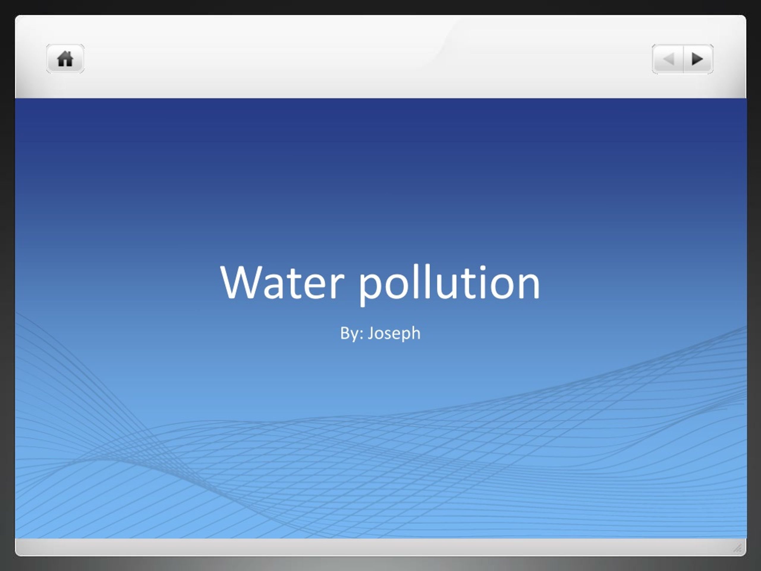 PPT - Water pollution PowerPoint Presentation, free download - ID:1271386