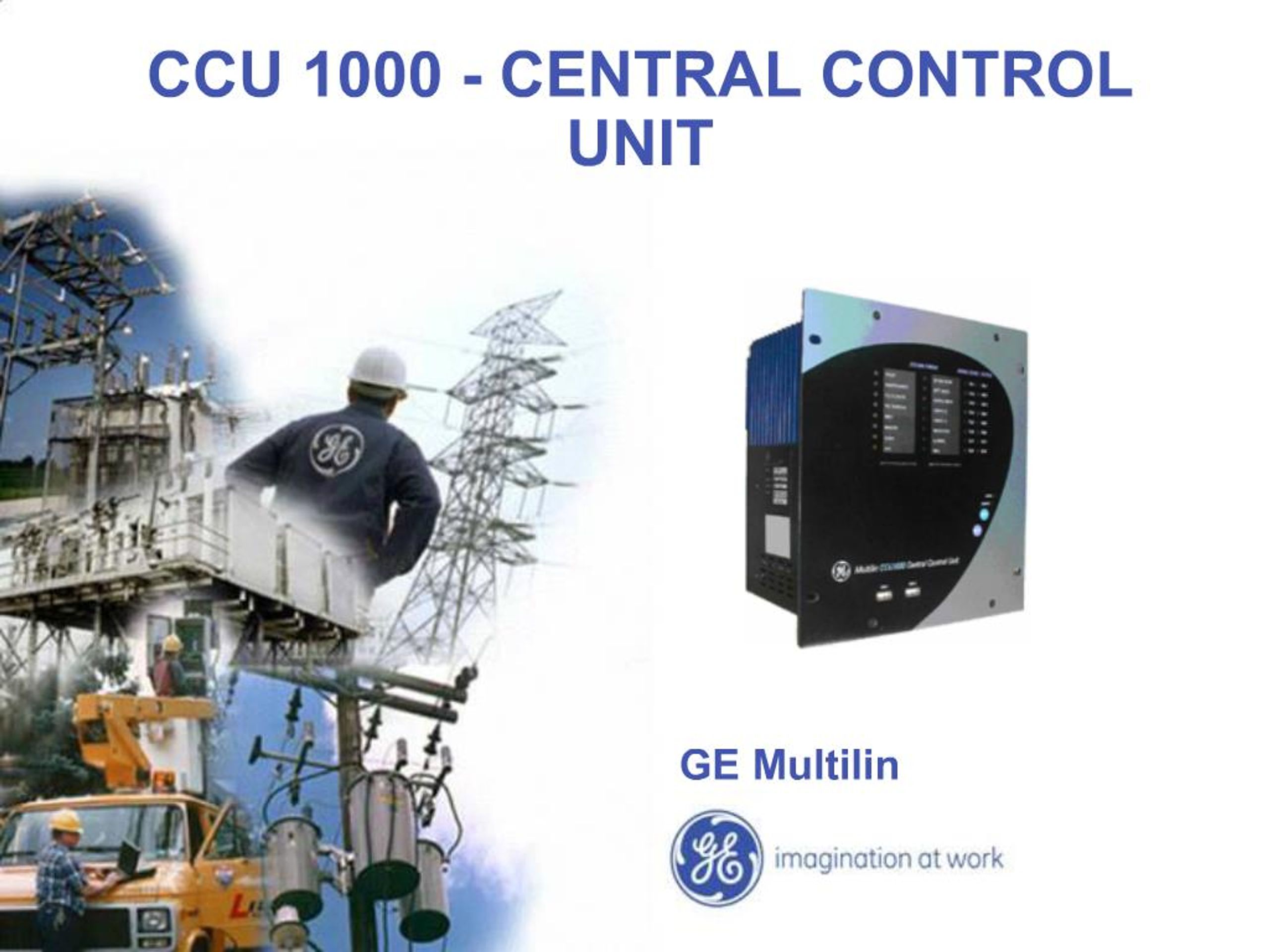 PPT - CCU 1000 - CENTRAL CONTROL UNIT PowerPoint Presentation, free ...