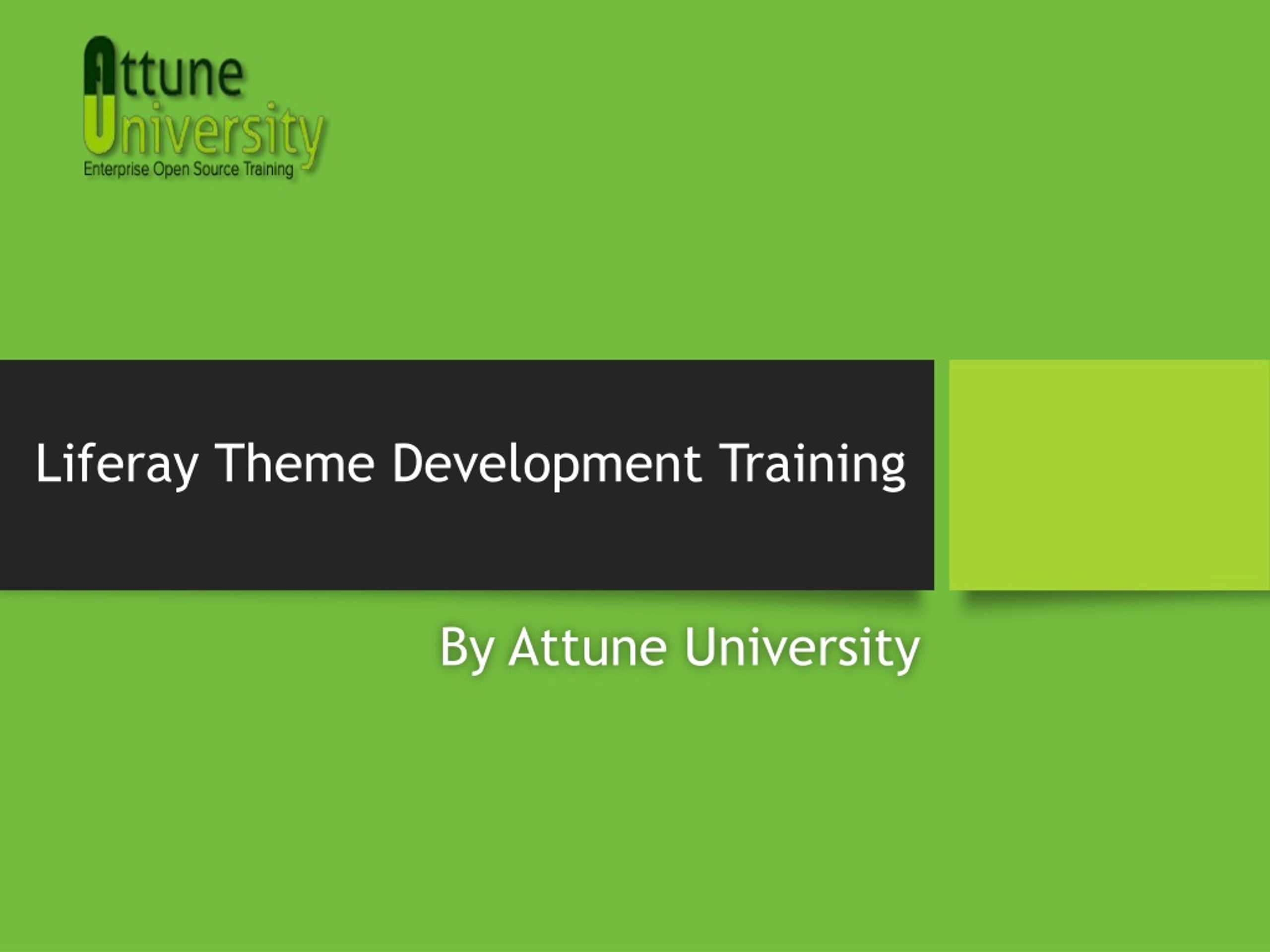 PPT - Liferay Theme Development Training PowerPoint Presentation, free ...