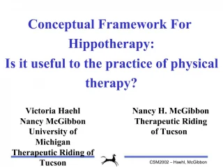 PPT - Hippotherapy PowerPoint Presentation, free download - ID:2195290