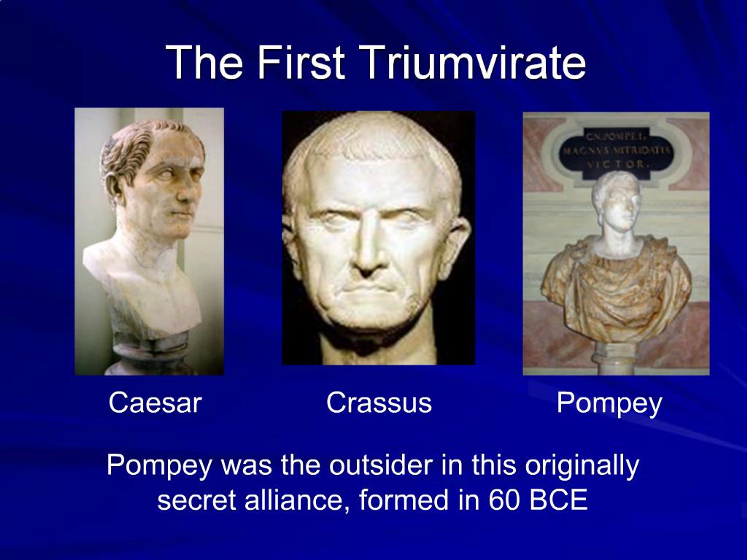 PPT - The First Triumvirate PowerPoint Presentation, free download - ID ...