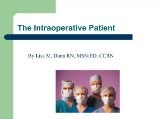 PPT - Intraoperative Monitoring PowerPoint Presentation, free download ...
