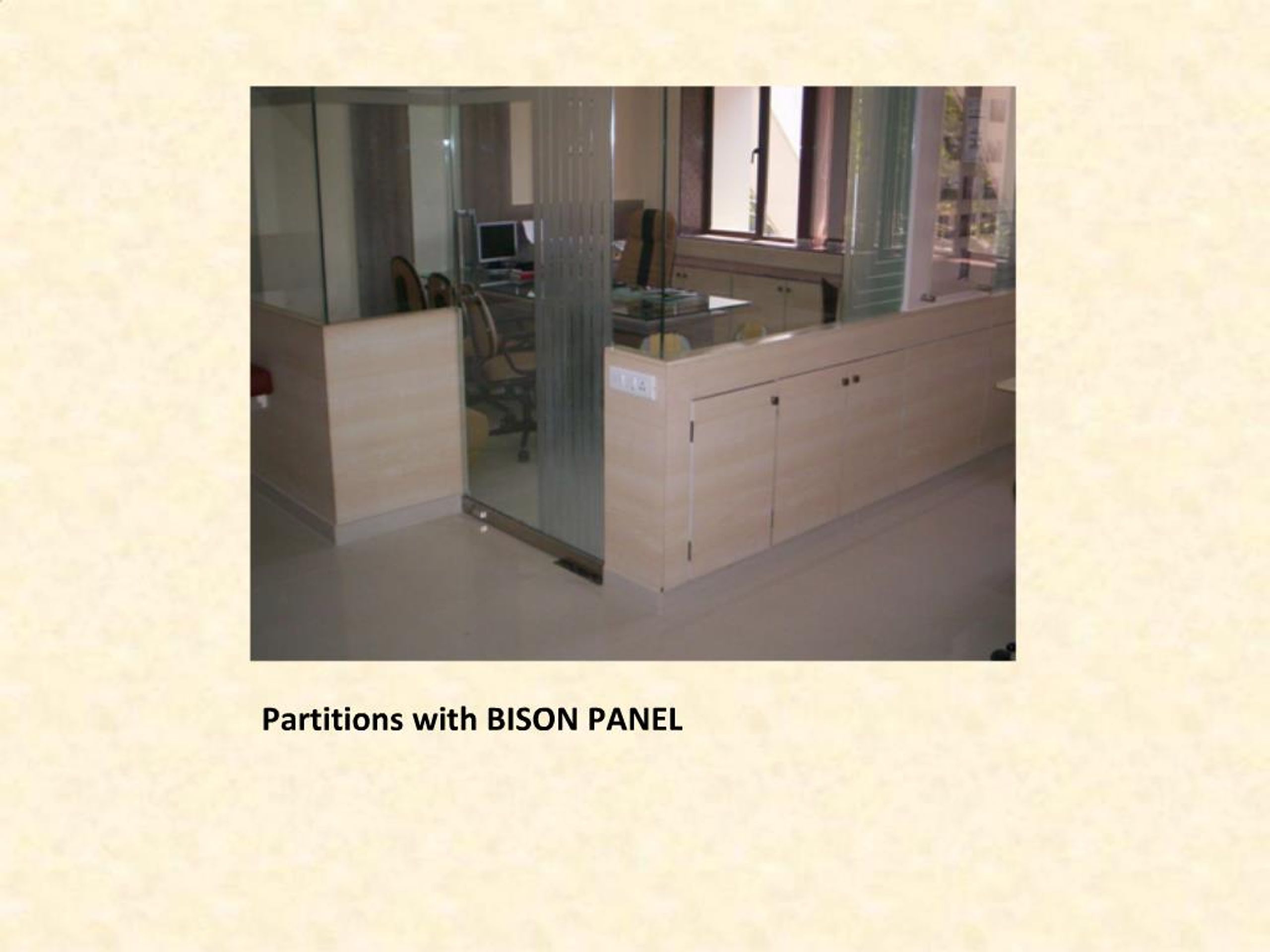 PPT - Partitions with BISON PANEL PowerPoint Presentation, free ...