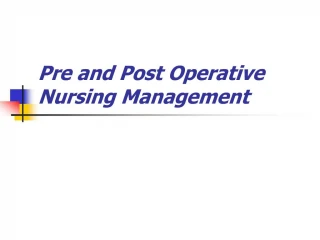 PPT - Post operative pain management PowerPoint Presentation, free ...