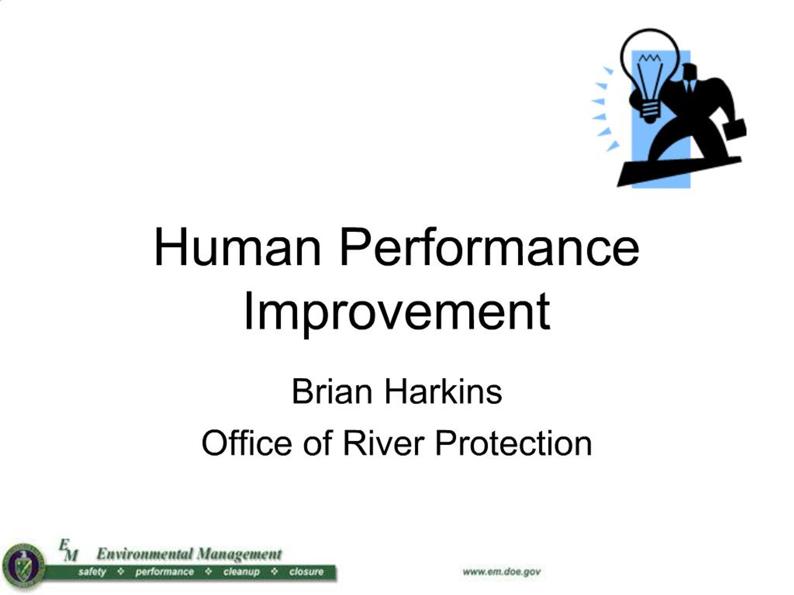 PPT - Human Performance Improvement PowerPoint Presentation, free ...