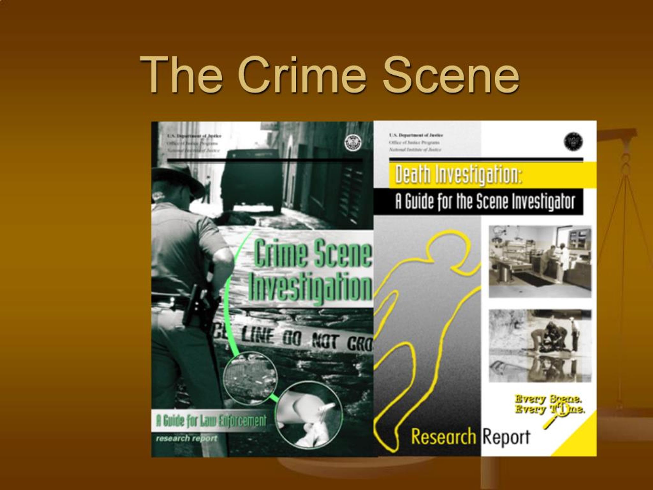 PPT - The Crime Scene PowerPoint Presentation, free download - ID:1306857