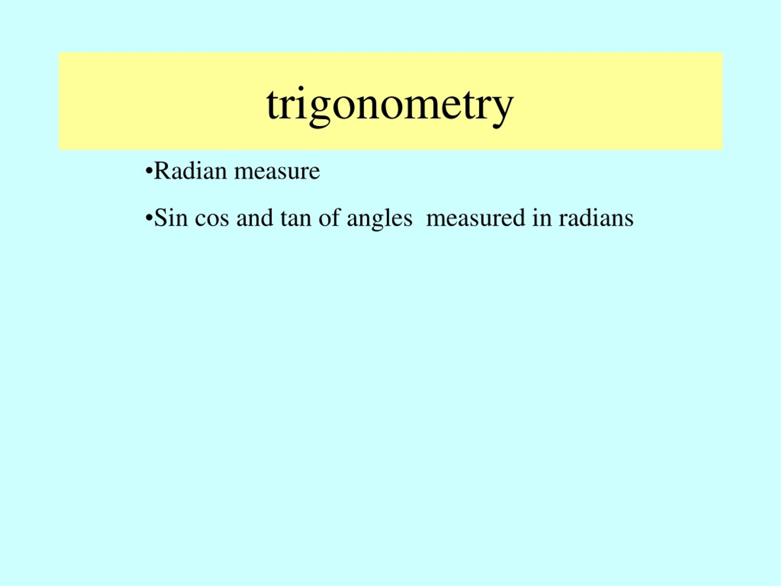 PPT - trigonometry PowerPoint Presentation, free download - ID:1309594