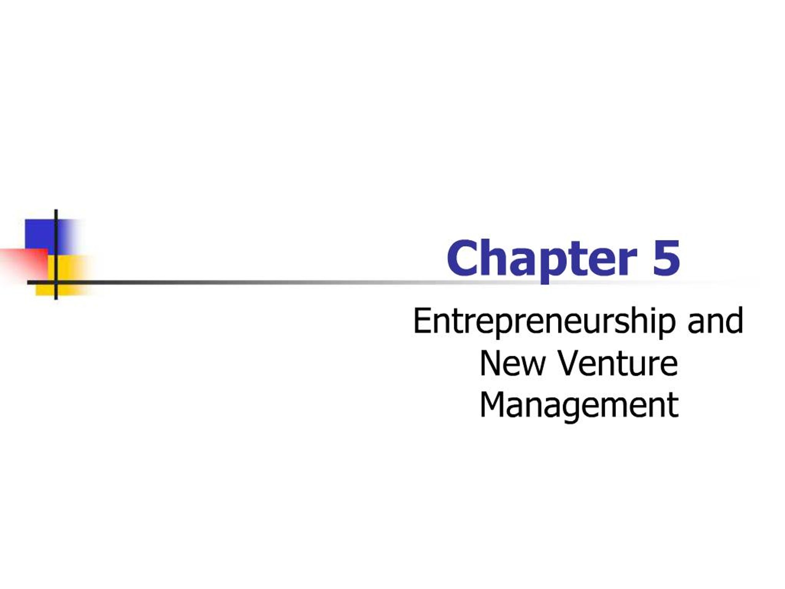PPT - Entrepreneurship and New Venture Management PowerPoint ...