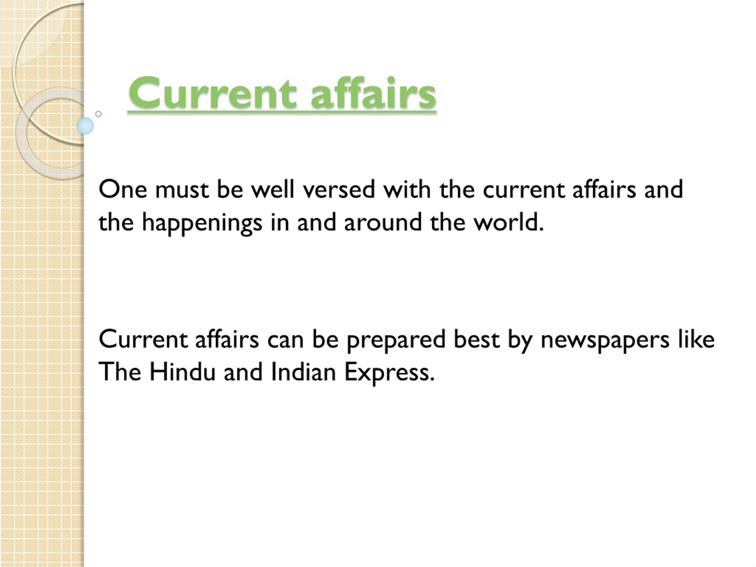PPT - About Current affairs PowerPoint Presentation, free download - ID ...