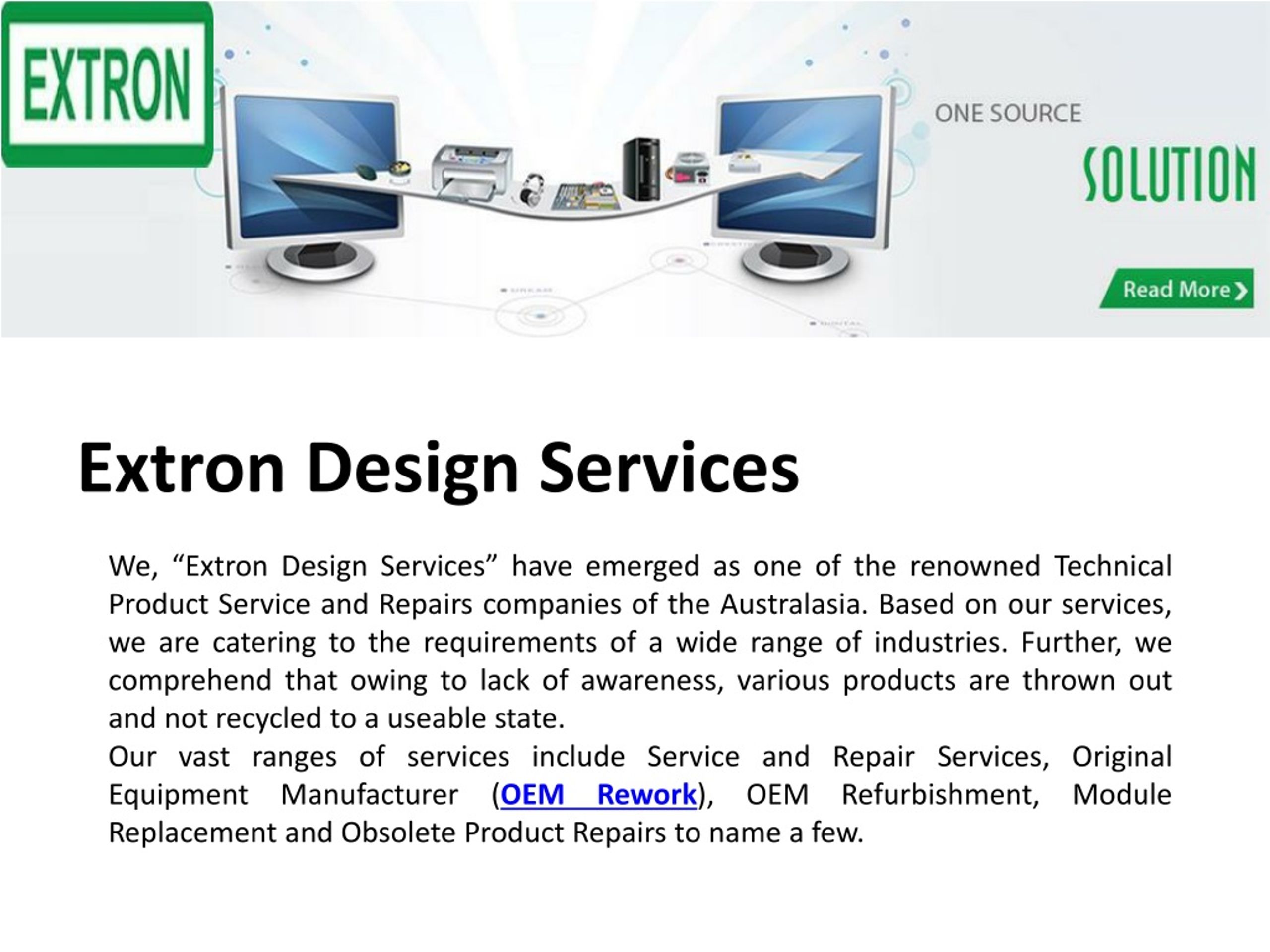 PPT - Extron Design Services PowerPoint Presentation, free download ...