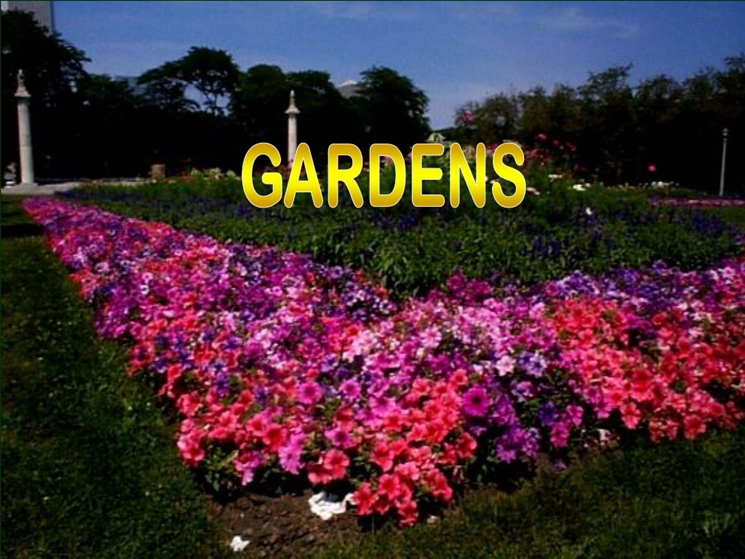 PPT - Beautiful Gardens PowerPoint Presentation, free download - ID:1354666