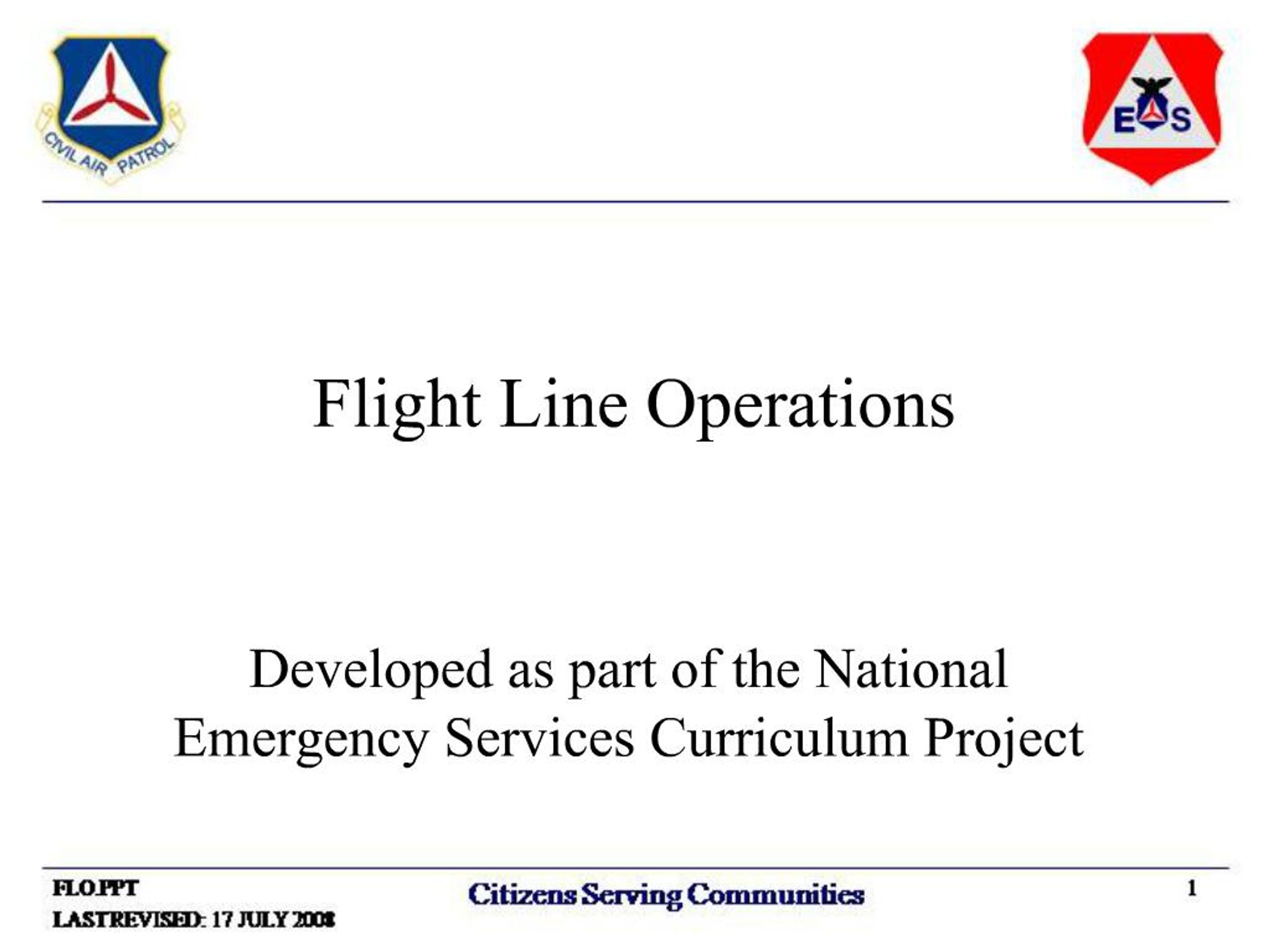 PPT - Flight Line Operations PowerPoint Presentation, free download ...