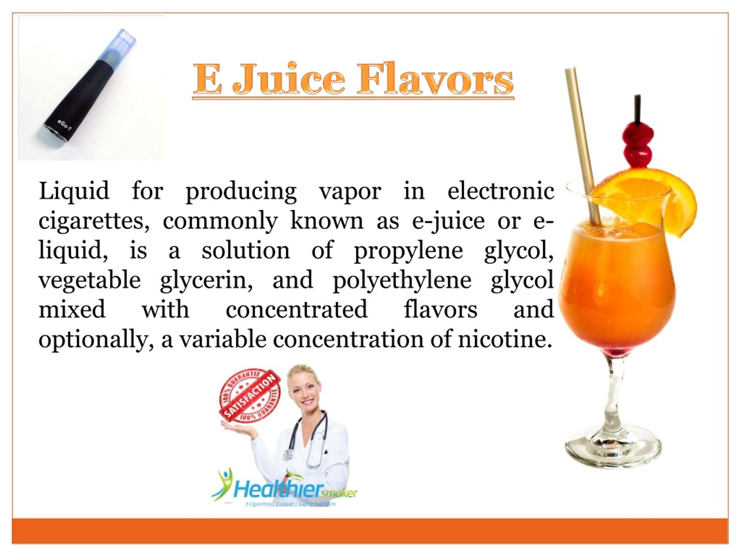 PPT - E Juice PowerPoint Presentation, free download - ID:1384585