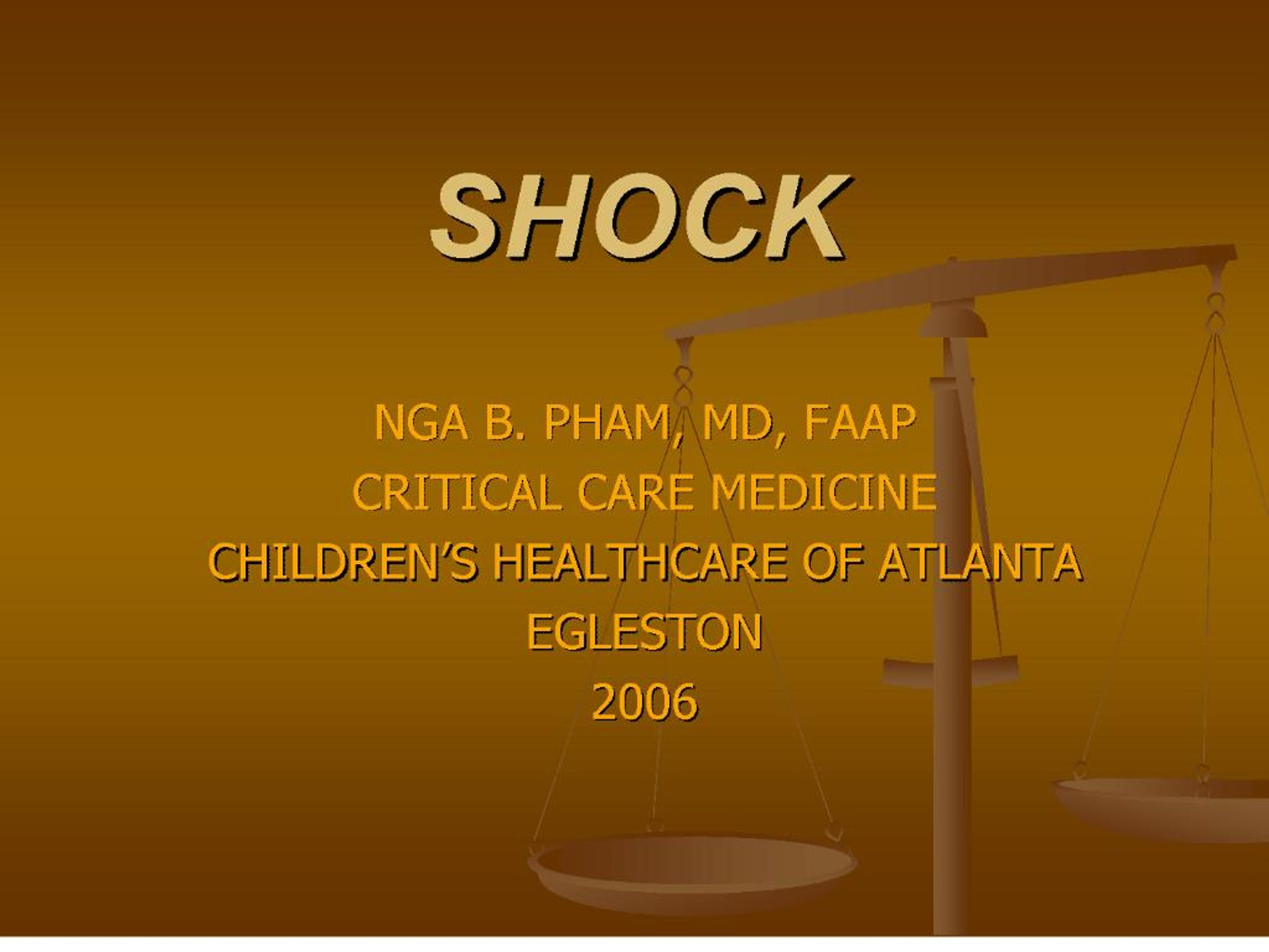 PPT - shock PowerPoint Presentation, free download - ID:138673