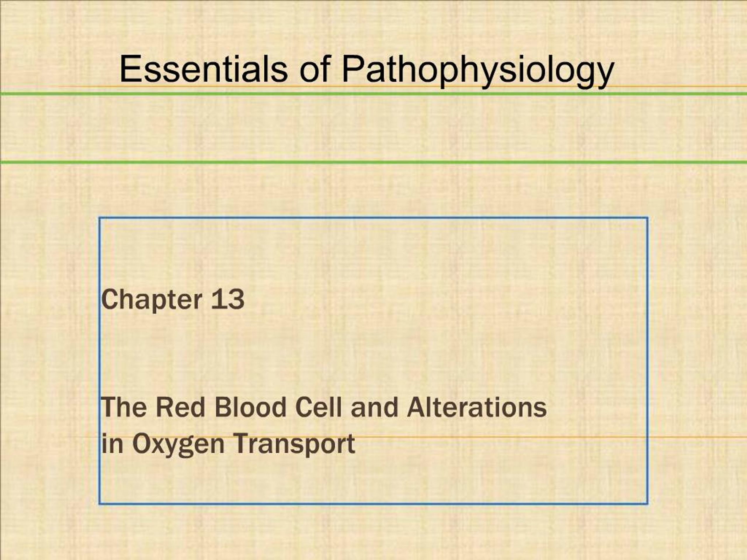 PPT - Red Blood Cell Alterations: Prelecture Quiz PowerPoint ...